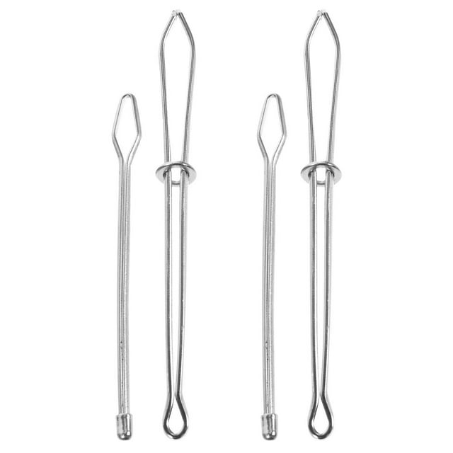 4 Pcs Metal Elastic Band Threader for DIY Sewing and Crafting Efficient ...