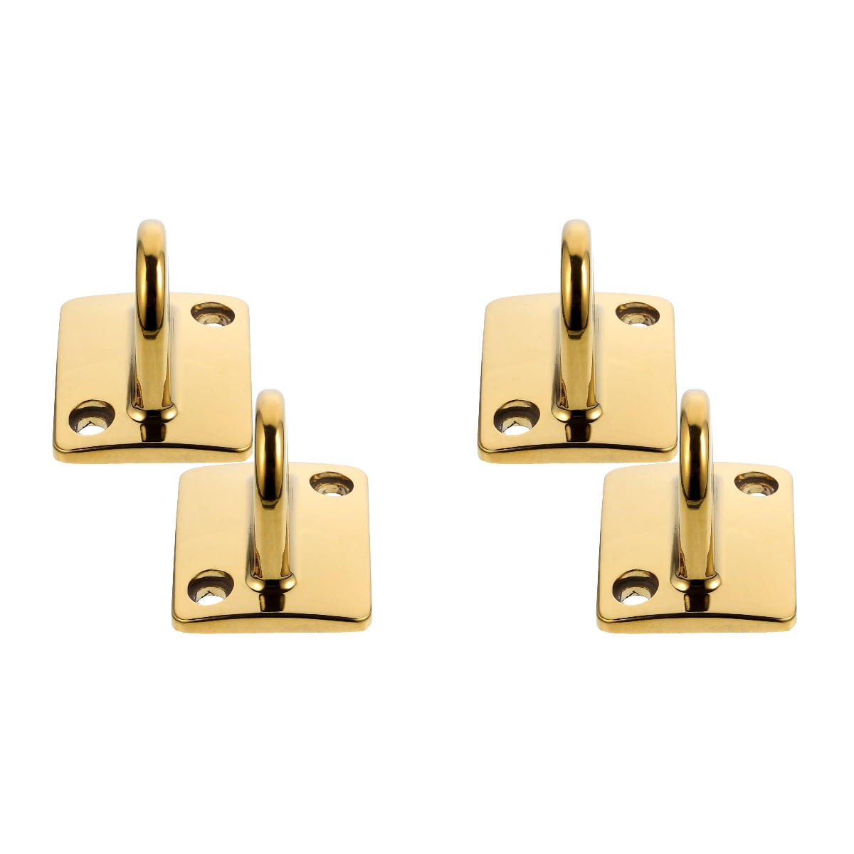 4 Pcs Metal Hook for Guardrail Rope Wall Mount Mounted Concierge Pole ...