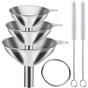 Chef' s Secret® 3pc Stainless Steel Kitchen Funnel Set - Walmart.com