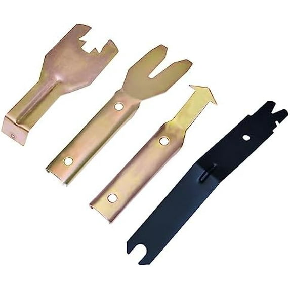 4 Pcs Metal Trim Removal Tool Set, Car Door Panel Clip Puller, Audio ...