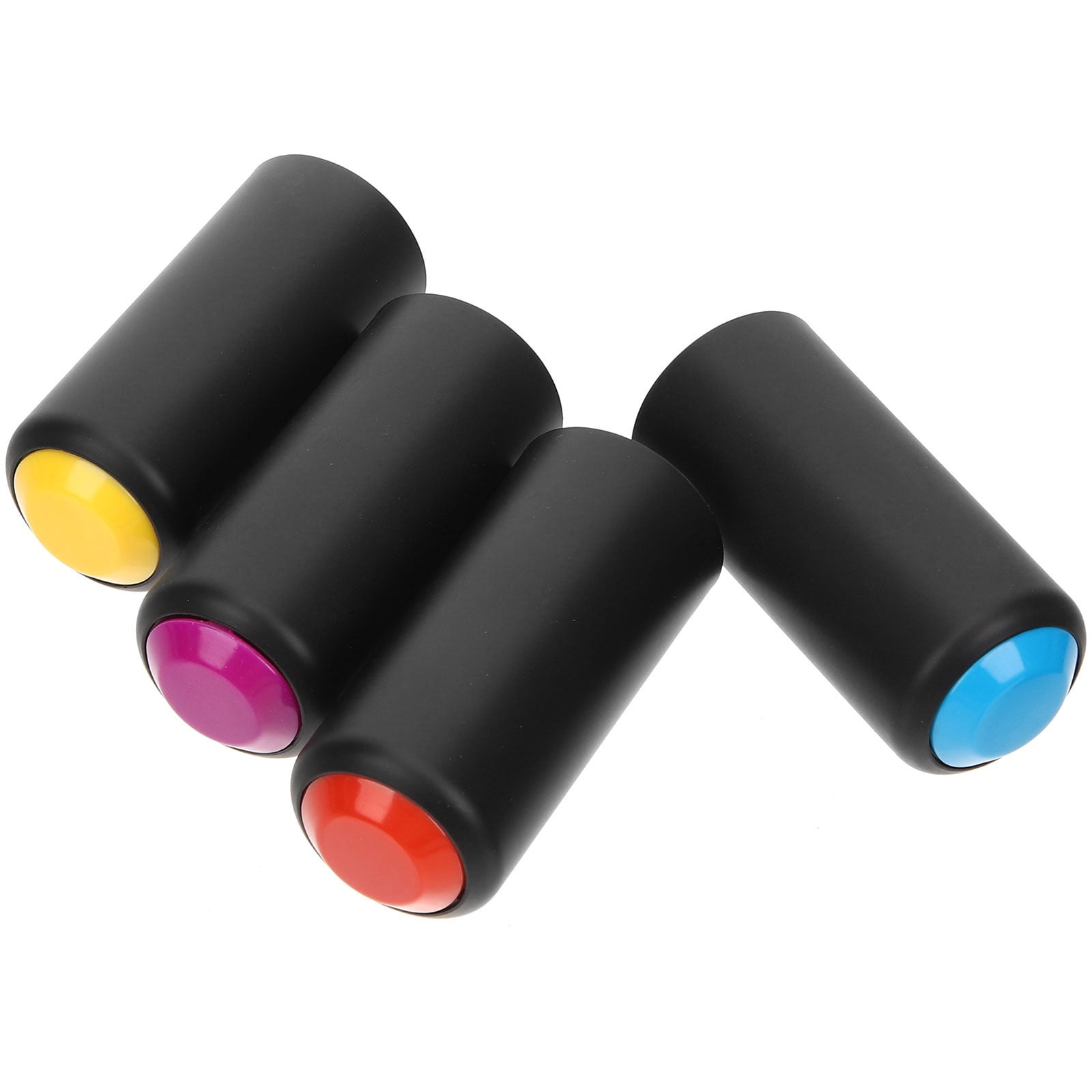 4 Pcs Microphone Battery Cover Wireless Microphone Mic Screw on Covers ...