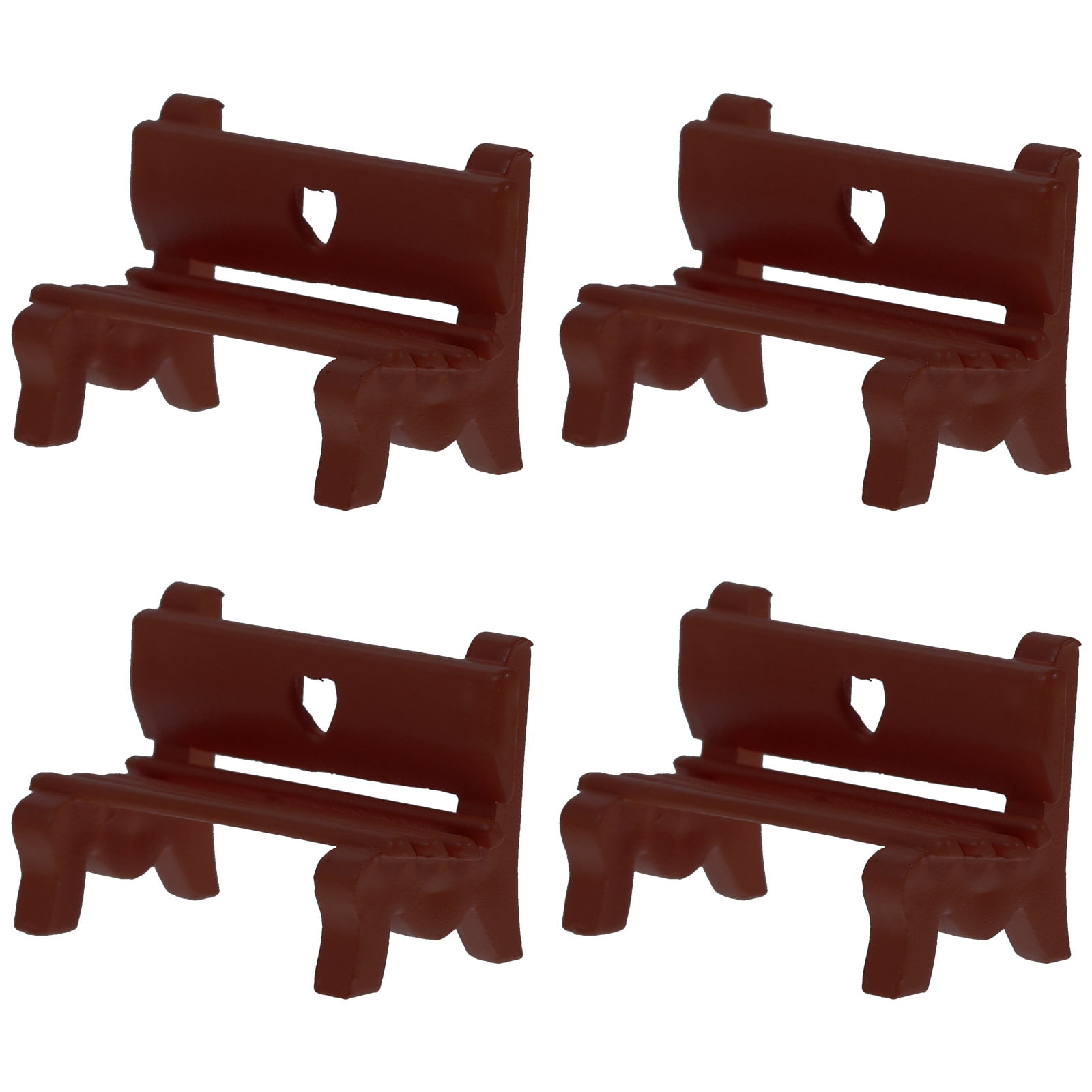 4 Pcs Mini Bench Small Plastic Benches Model Dollhouse Miniature ...
