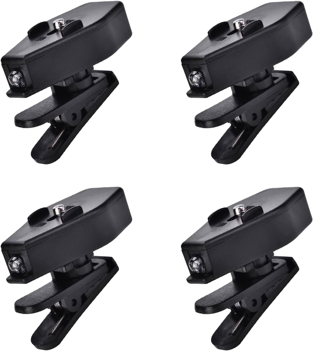 4 Pcs Mini Book Reading Lights on Eyeglass, Universal Flexible ...