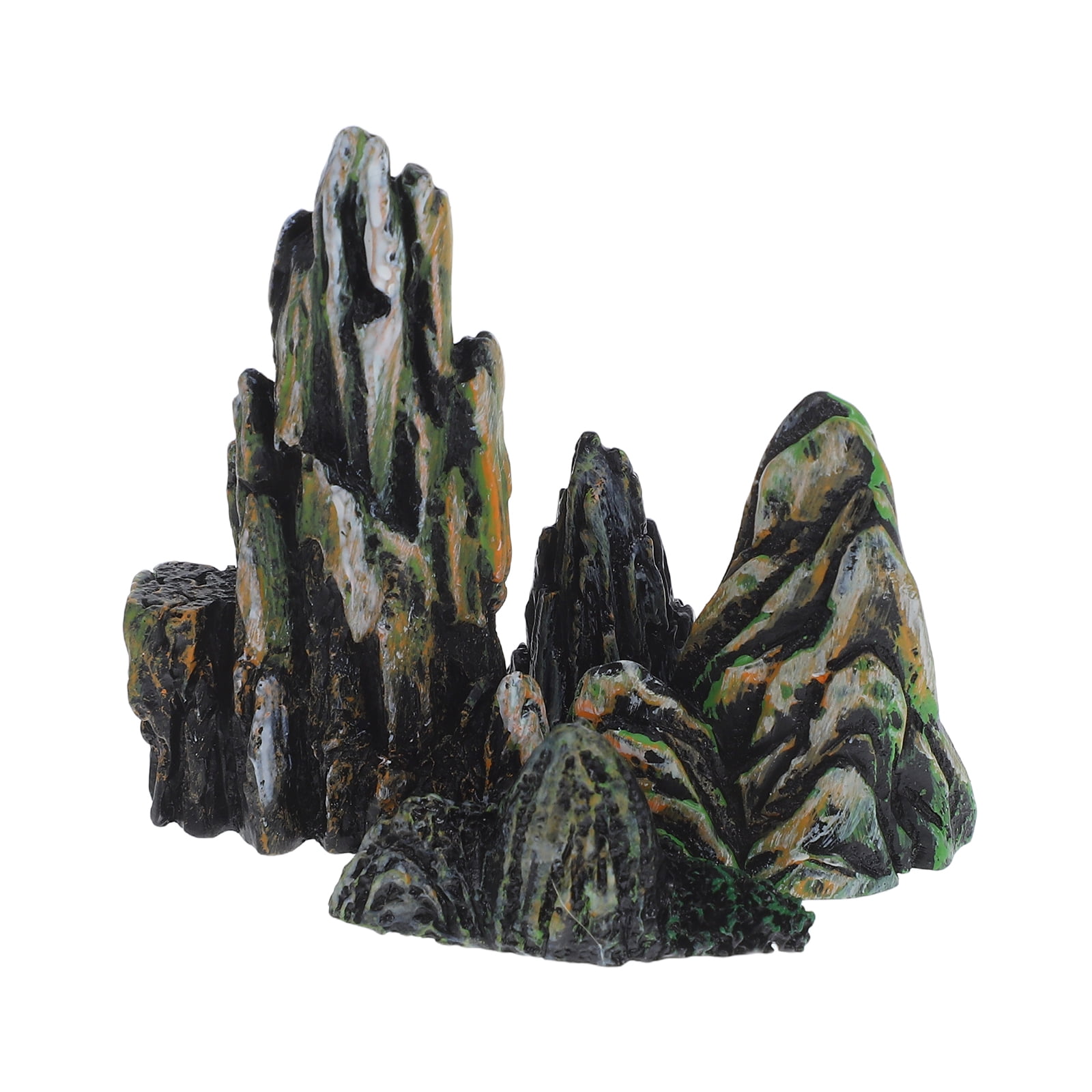 4 Pcs Miniature Bonsai Rockery Figurines For Micro Landscape And ...