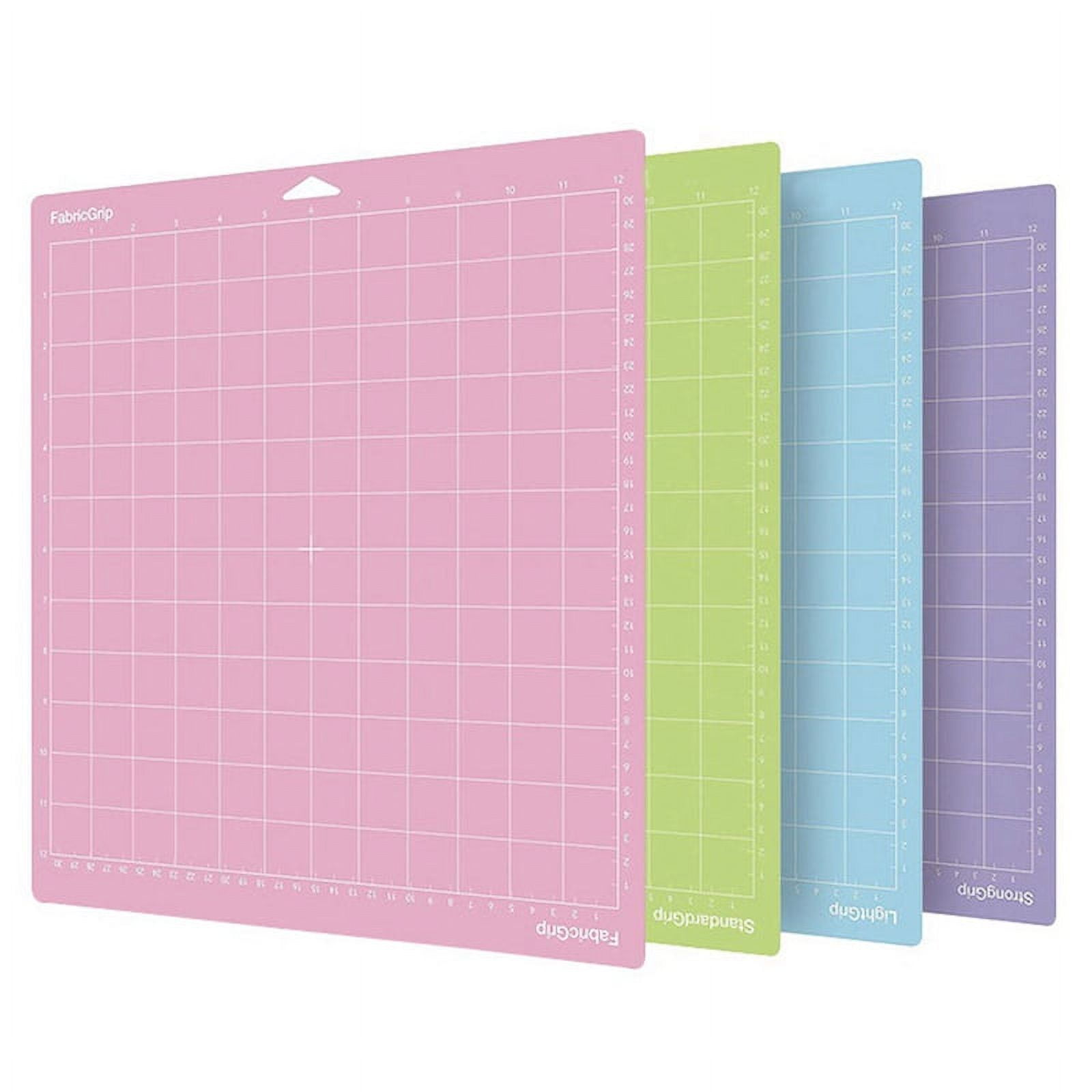 4 Pcs Mixed Color Cutting Mat Grid Plotter for Cricut Maker/Cameo 4 ...