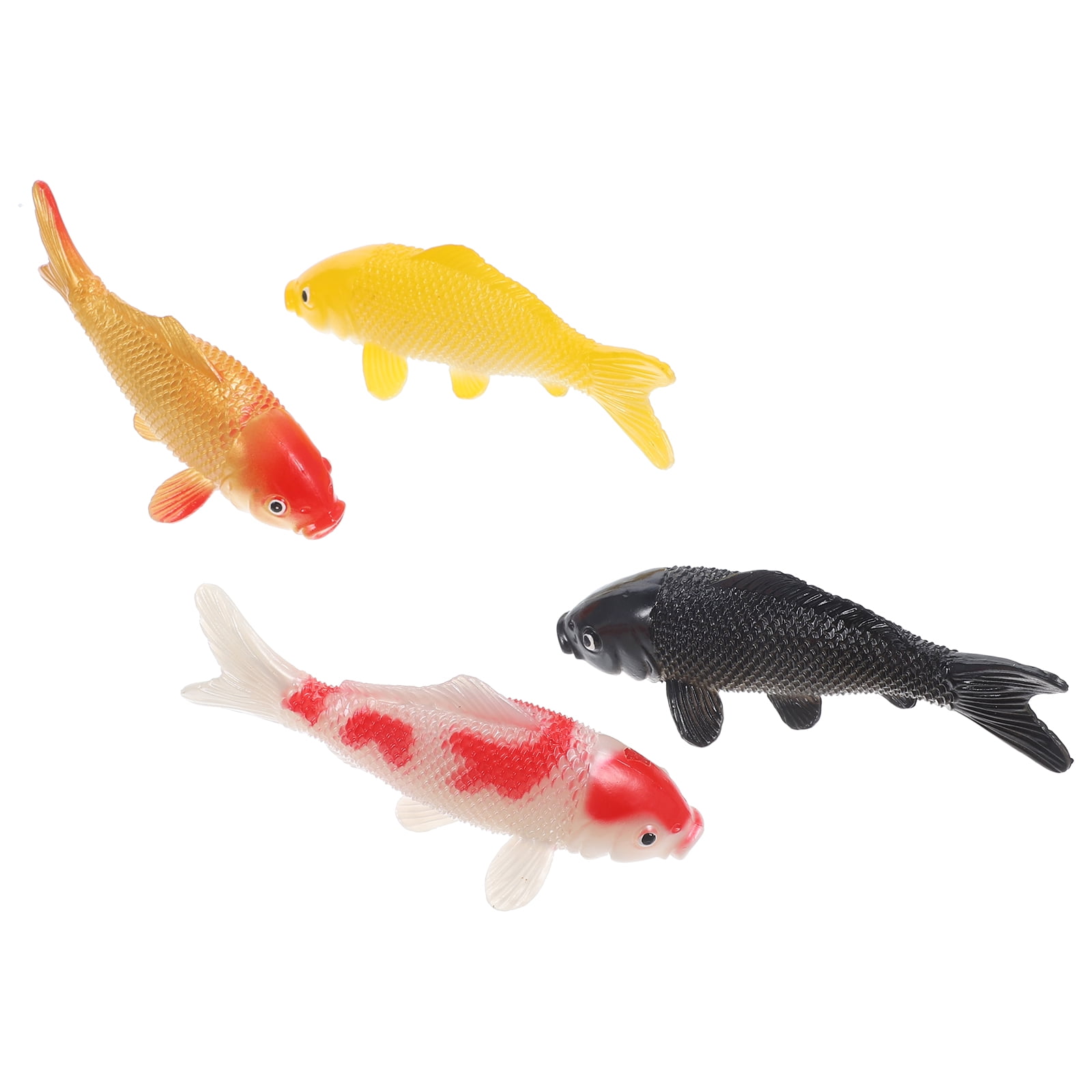 4 Pcs Models Compact Fish Figure Fish Aquarium Decoration Aquarium ...