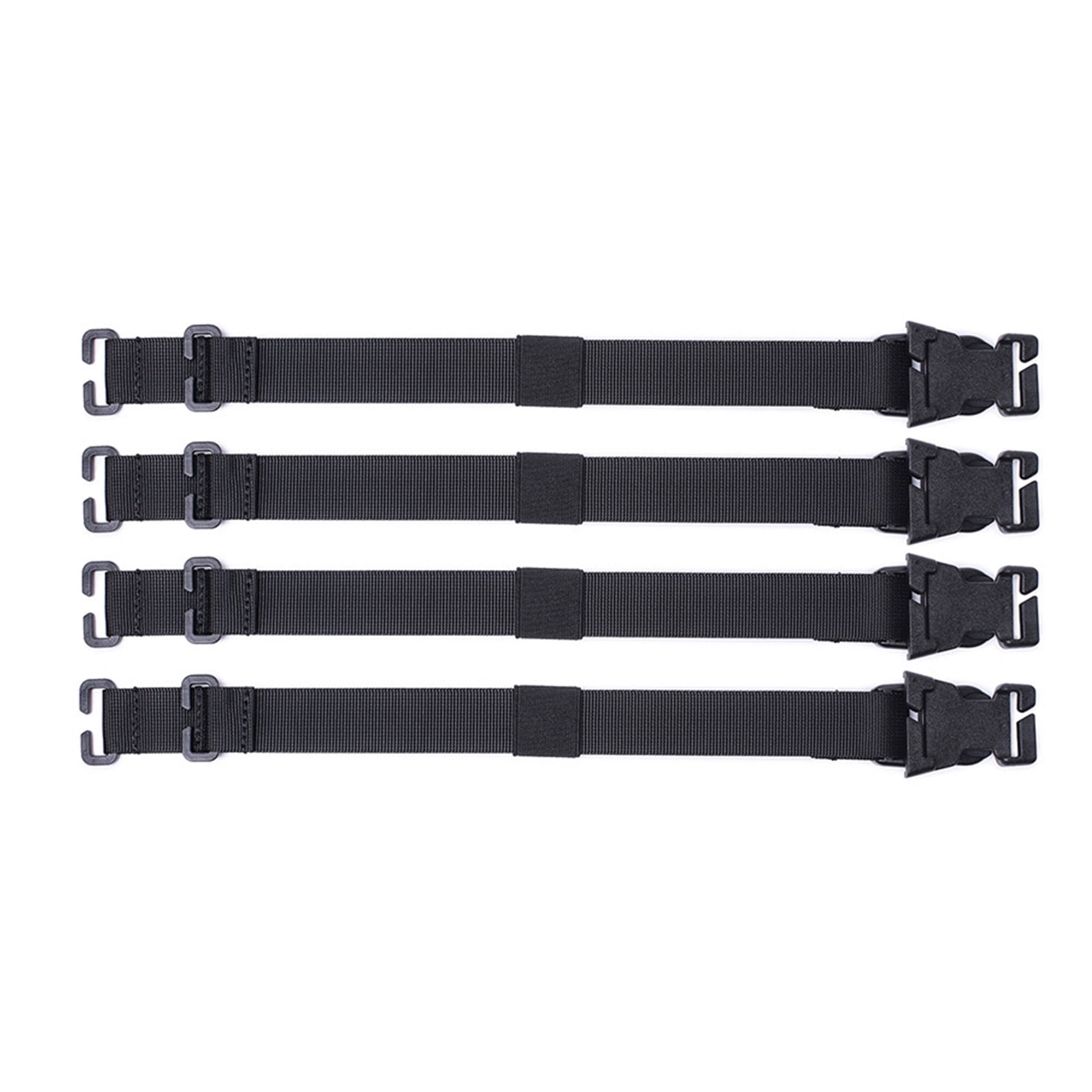 4 Pcs Molle Webbing Straps With Buckle Tactical Gear Clip Strap Easy to ...