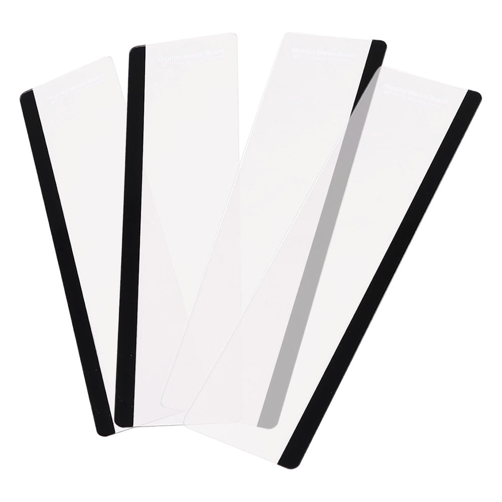 4 Pcs Monitor Computer Desk Accessories Work Desktop Stand Office ...