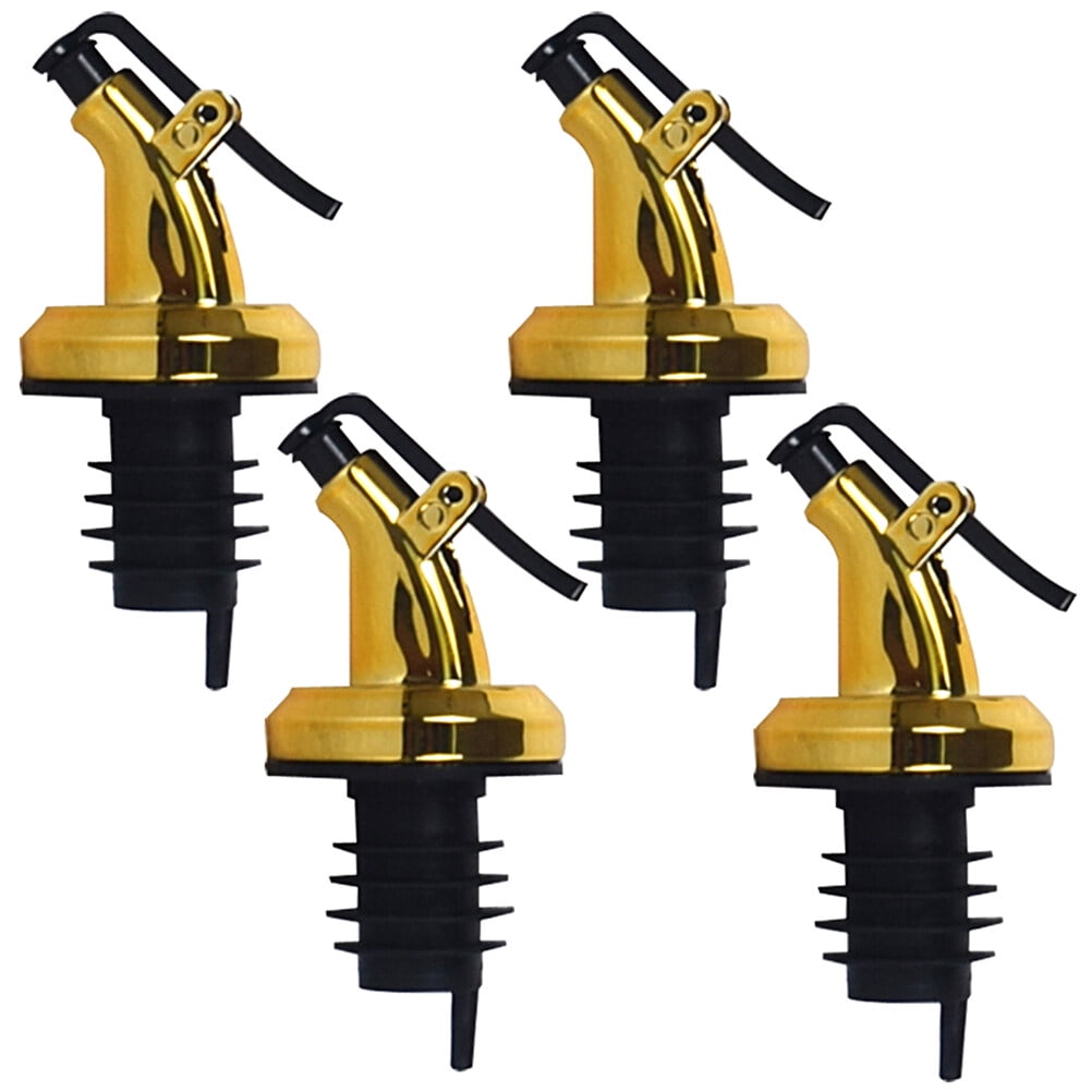 4 Pcs Motor Oil Measuring Cup Nozzle Stopper Sauce Bottle - Walmart.com