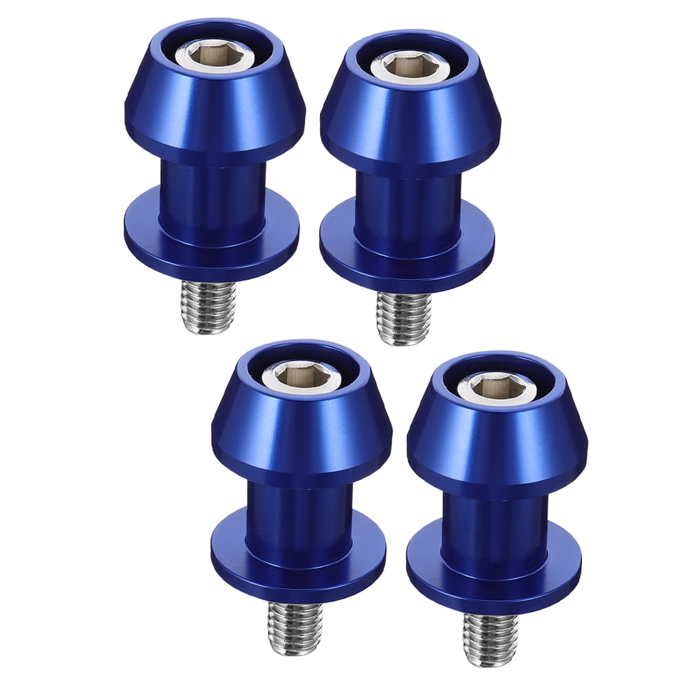 HOOWIFFY Aluminum Swing Arm Spool Blue 4Pcs 1.57X0.98X0.98in - Walmart.com