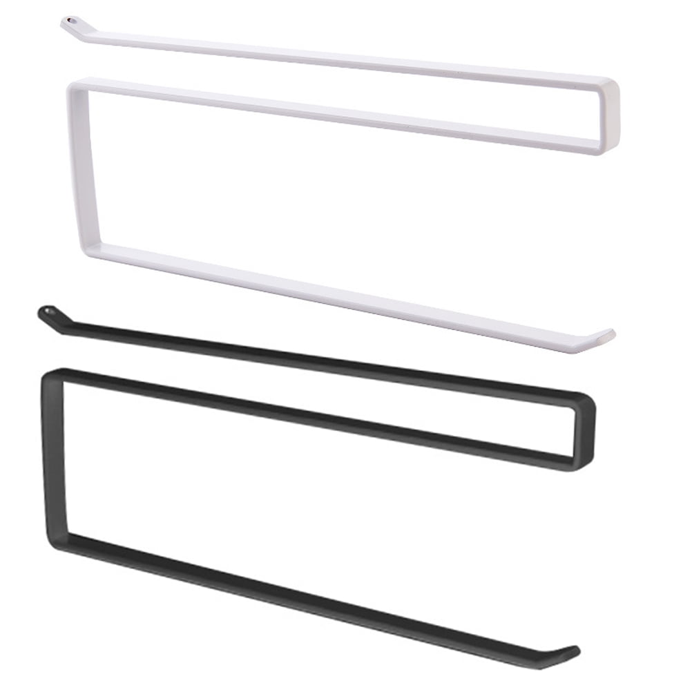 4 Pcs Multi-function Roll Paper Hanging Rack Under Cabinet Cling Film ...