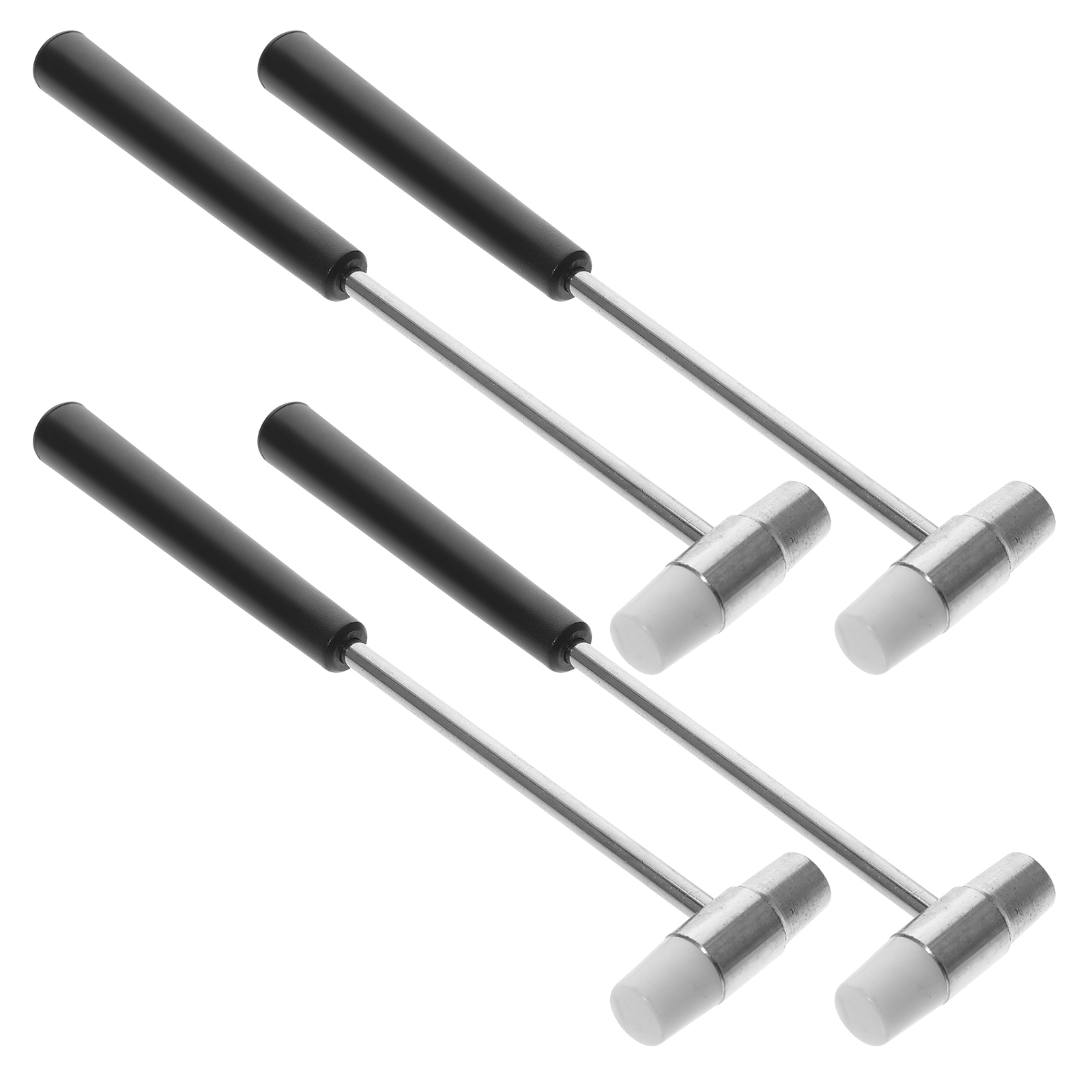 CIMAXIC Mini Hammer Tool Mallet Black 4Set For Cracking Walnuts ...