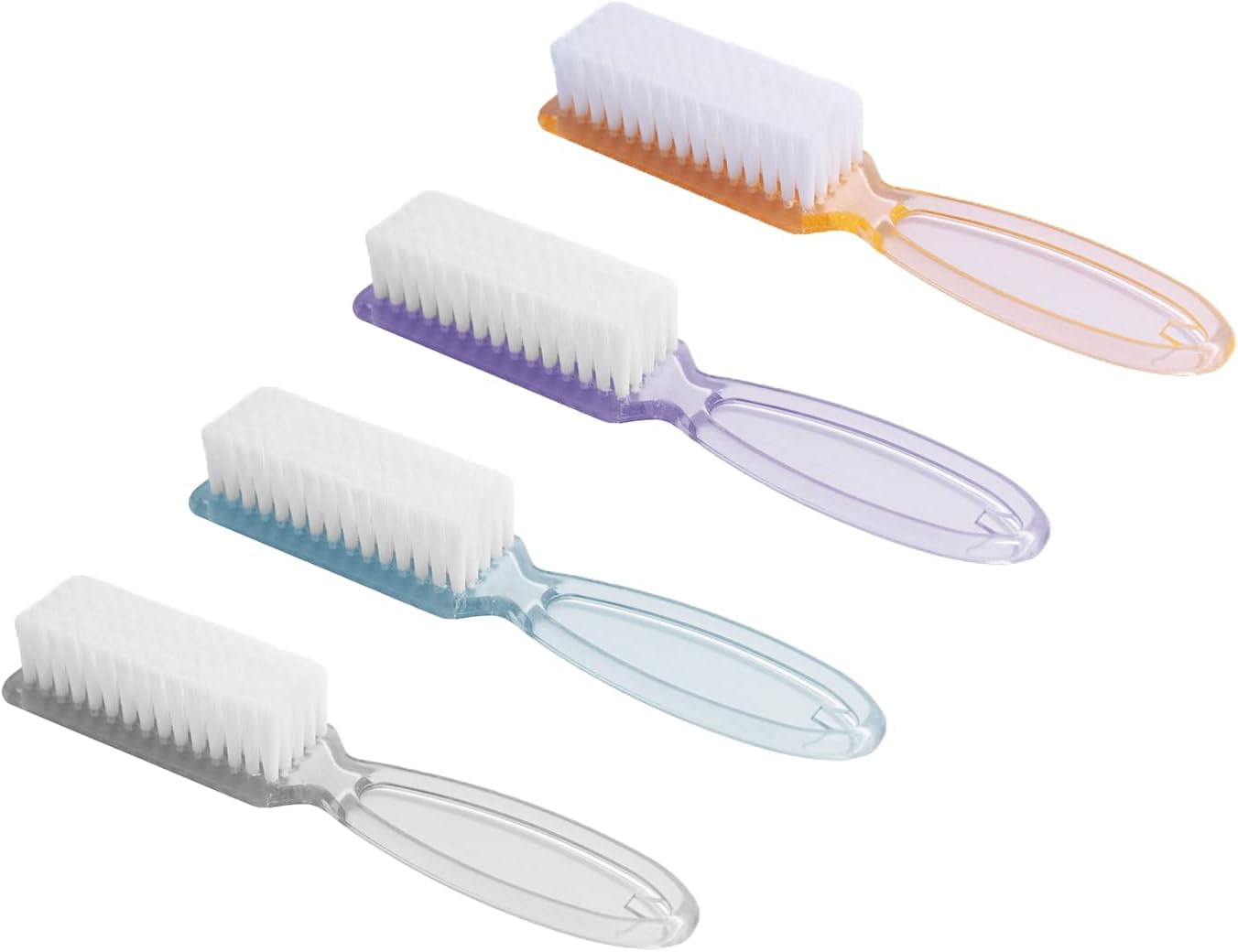 QGEMANWU 4 Pcs Manicure Nail Cleaner, Hand & Toe Nail Scrubbing Brushes ...