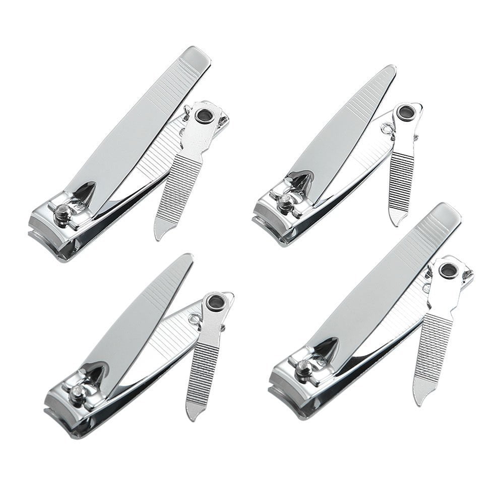 4 Pcs Nail Clippers for Fingernails and Tonenail by - Swing Out Nail ...