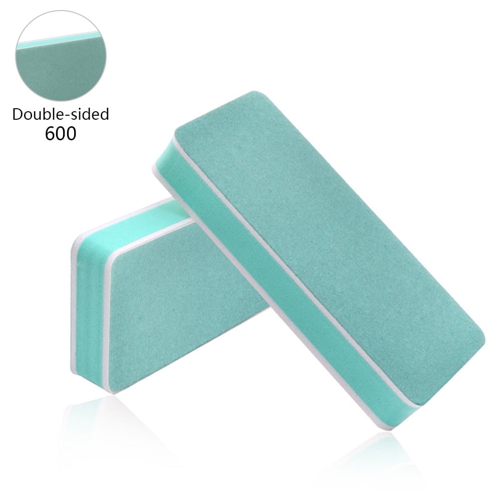 4 Pcs Nail Files Block, Nail Shine Buffers Blocks Files for Natural and ...