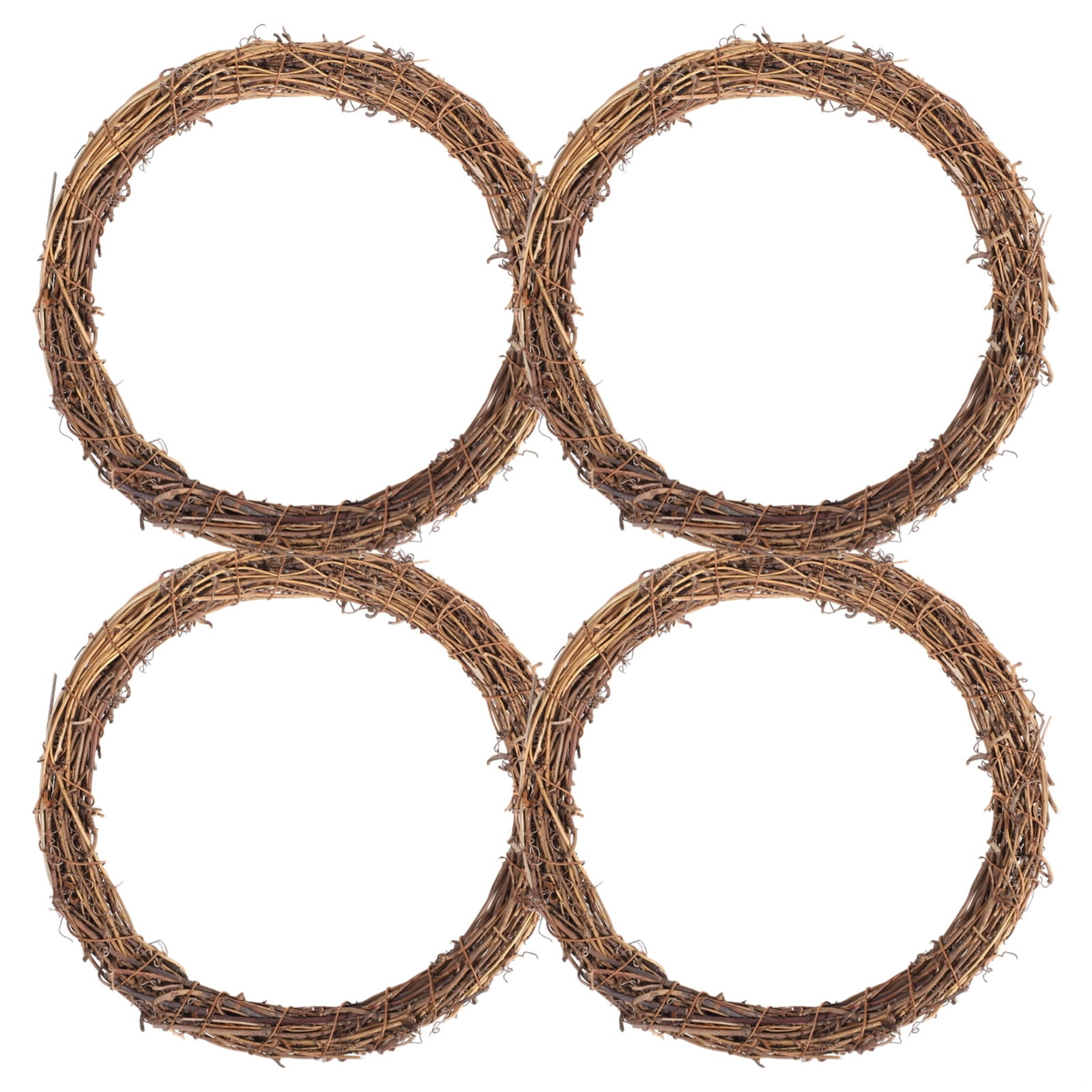 4 Pcs Natural Grapevine Twig Vines, DIY Crafts Garland Wreaths, 11.8 ...