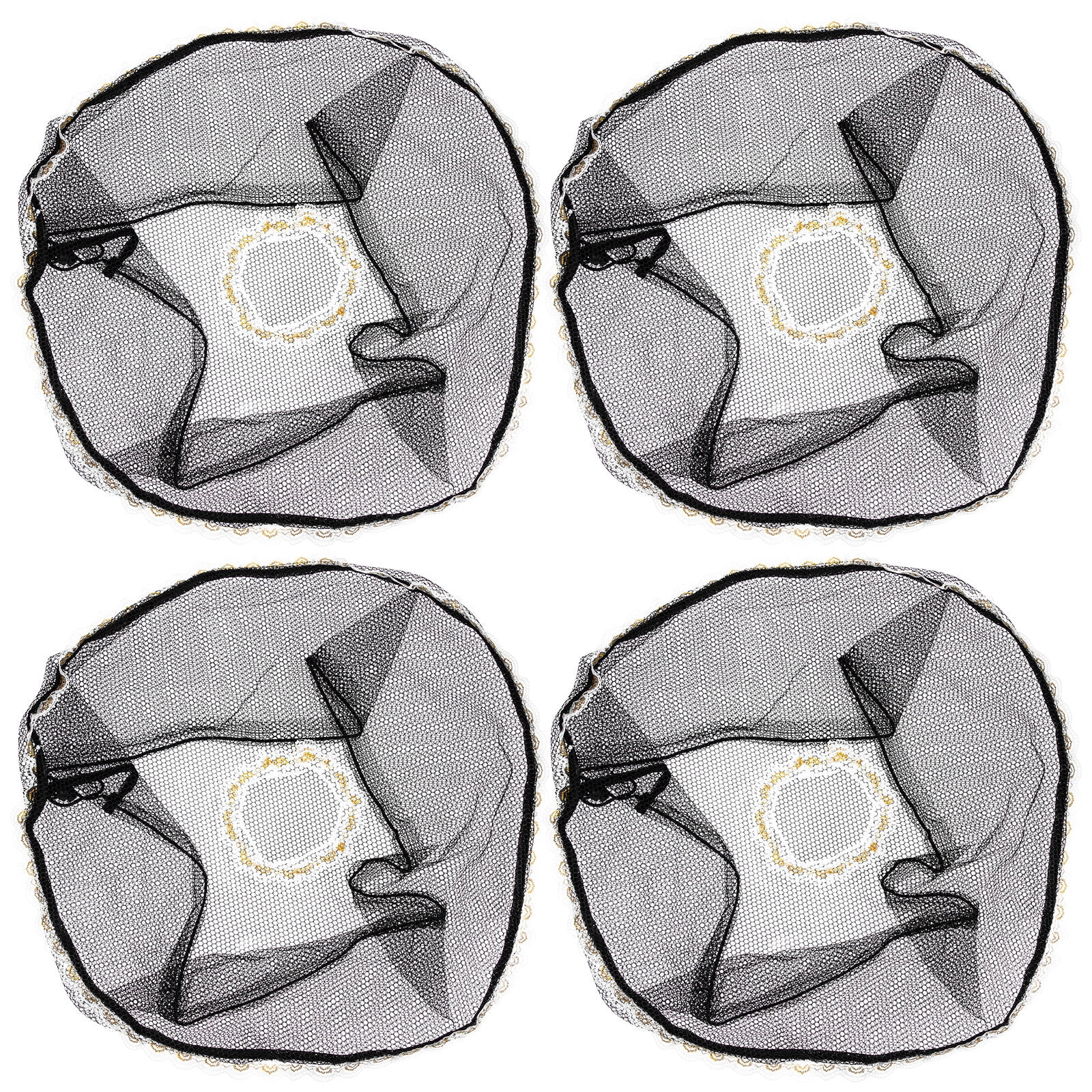 4 Pcs Net Design Fan Covers Protective Mesh Guards for Home Office ...