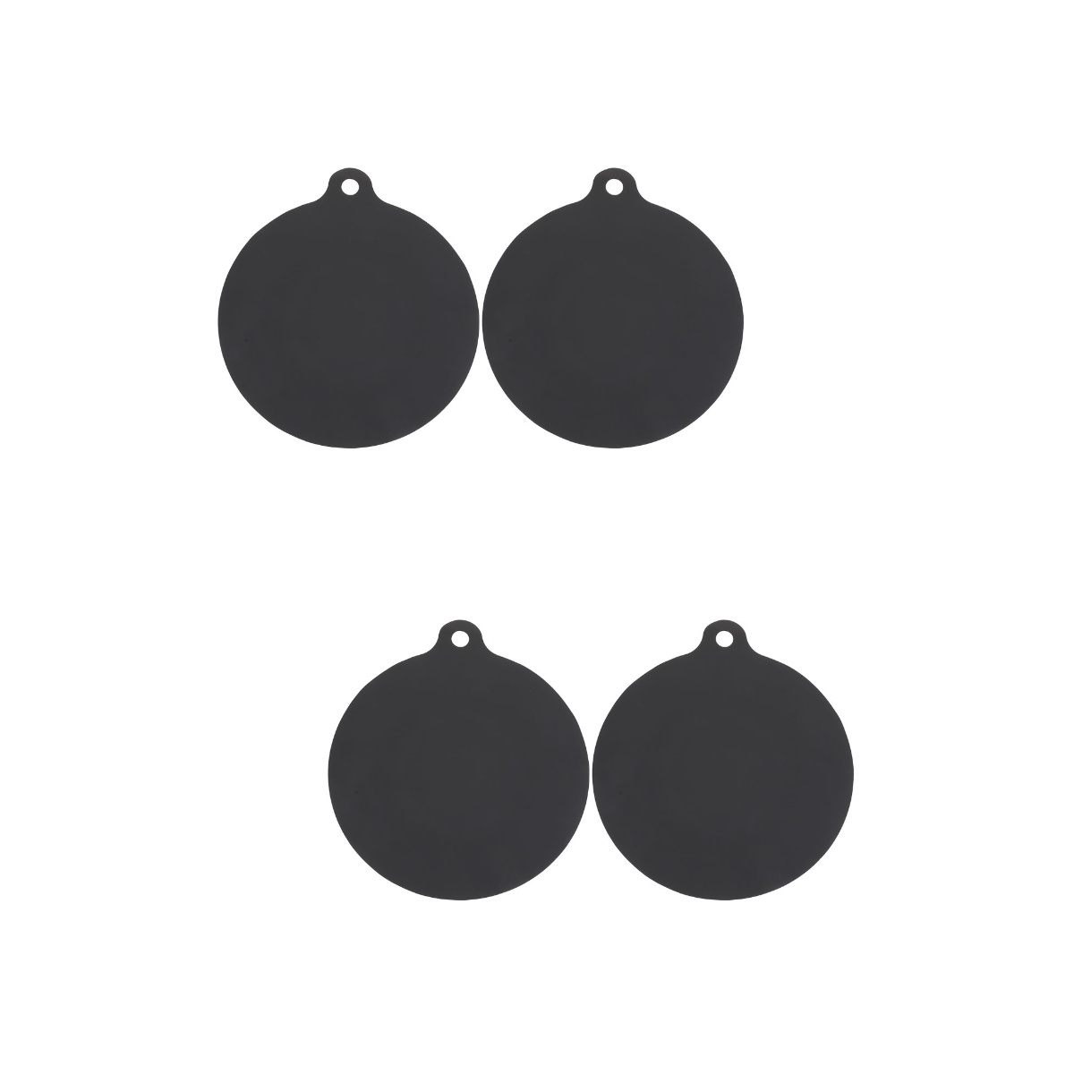 4 Pcs Non-slip Mat Insulation Pad Grill Outdoor Cooking Induction ...