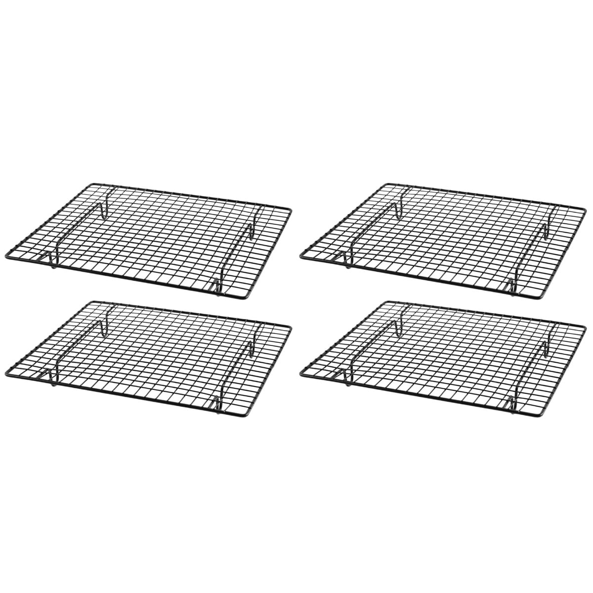 4 Pcs Nonstick Cooling Rack Bread Cake Drying Rack Cookies Cooling Rack ...