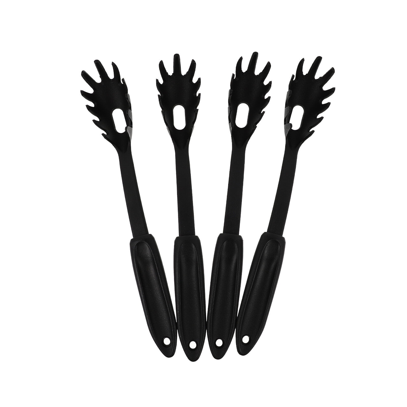 TABLZONE Black Nylon Spaghetti Spoon with Non-Stick , Kitchen Gadget ...