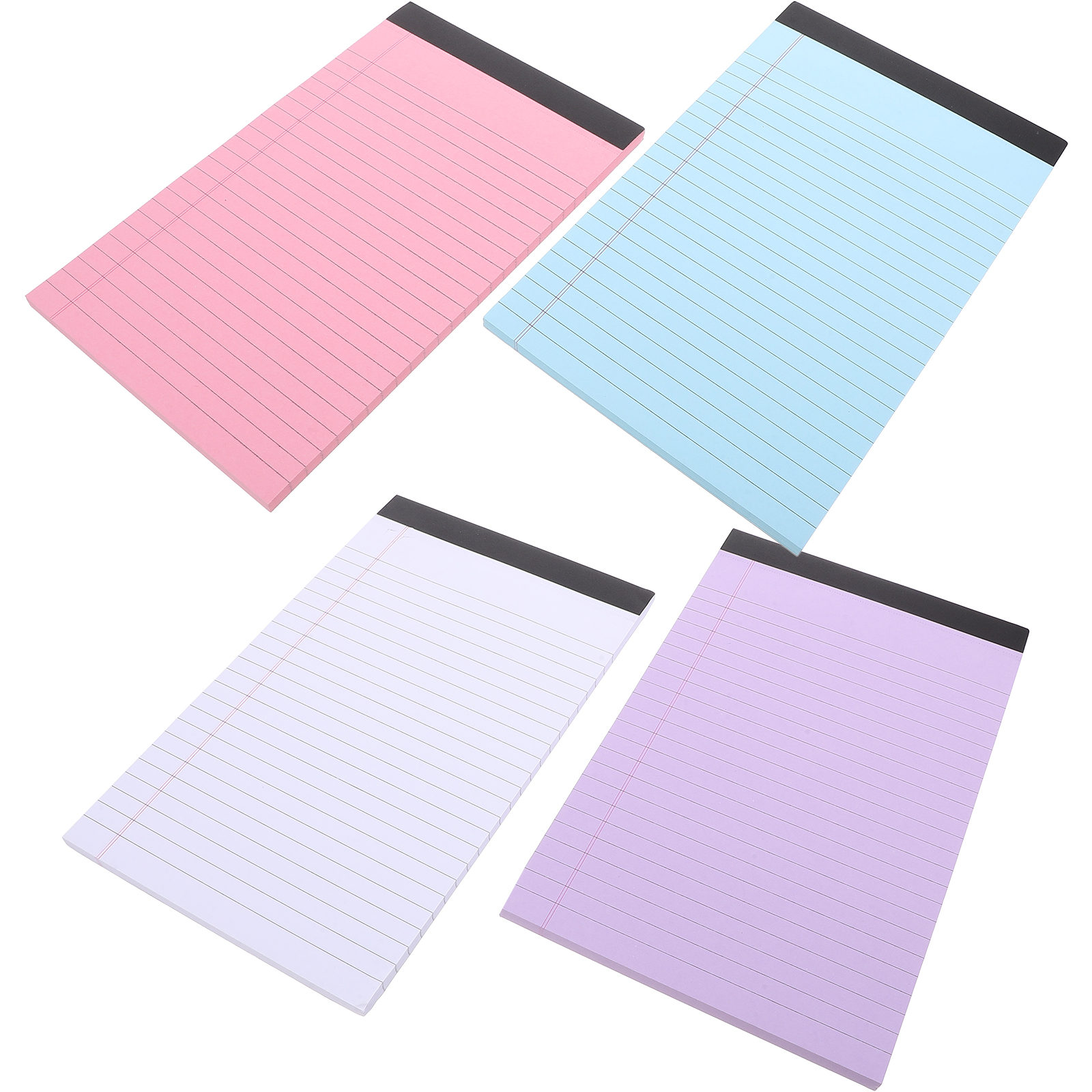 4 Pcs Notebook Assorted Color Notepads Structured Layout Notebooks ...
