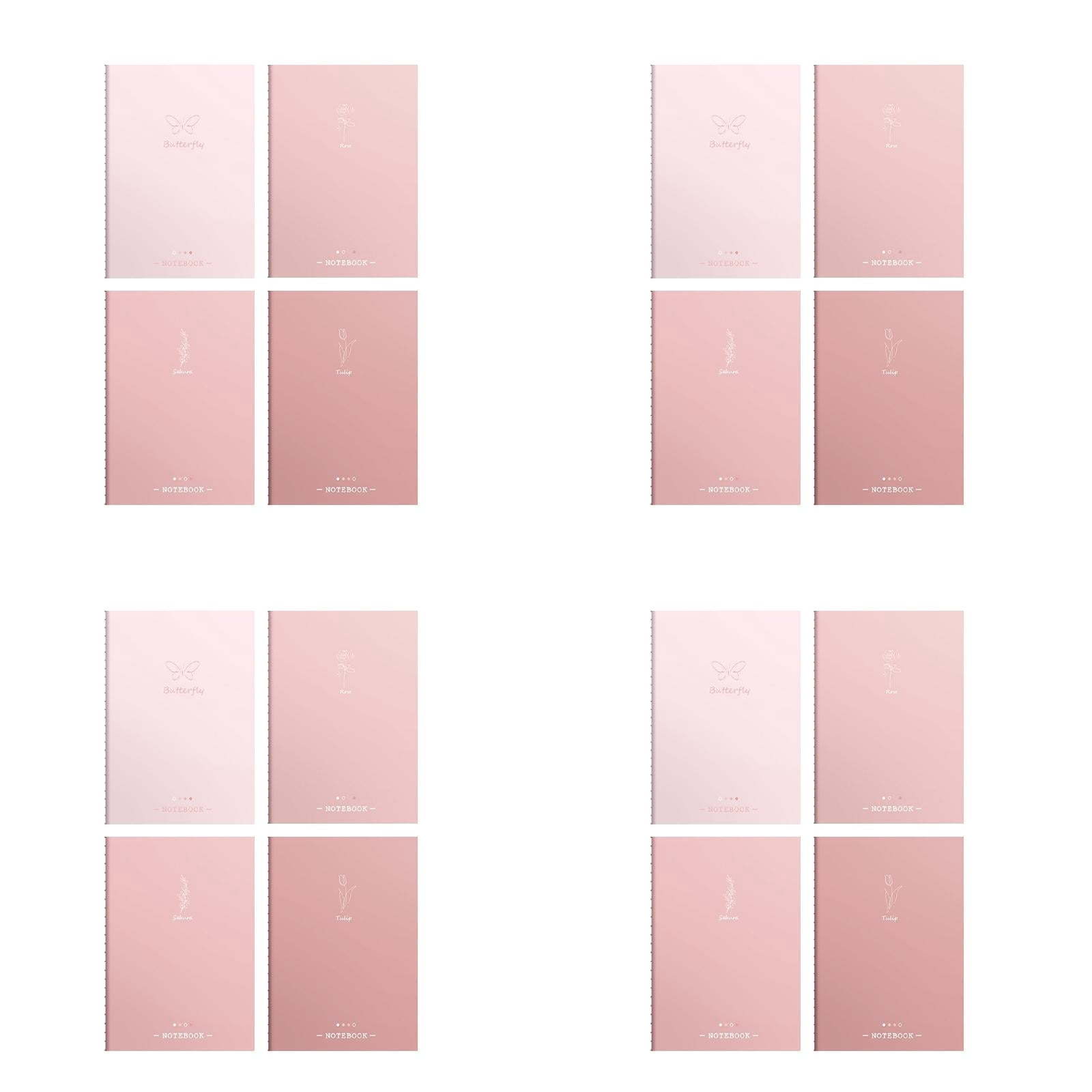 4 Pcs Notebooks College Ruled, Journaling Notebooks, A5 Softcover ...