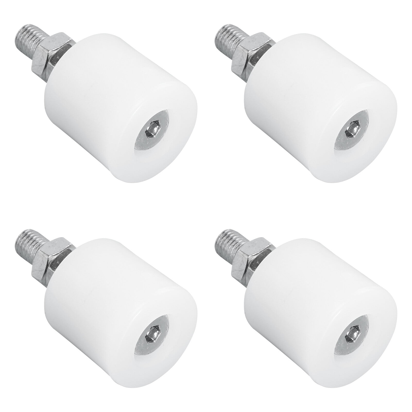 4 Pcs Nylon Chuck Sliding Door Track Nylon Sliding Gate Wheel Electric ...