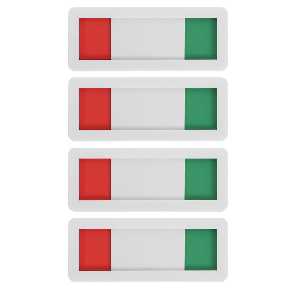 4Pcs Meeting Room Privacy Slider Office Door Sign Practical Slide Sign ...