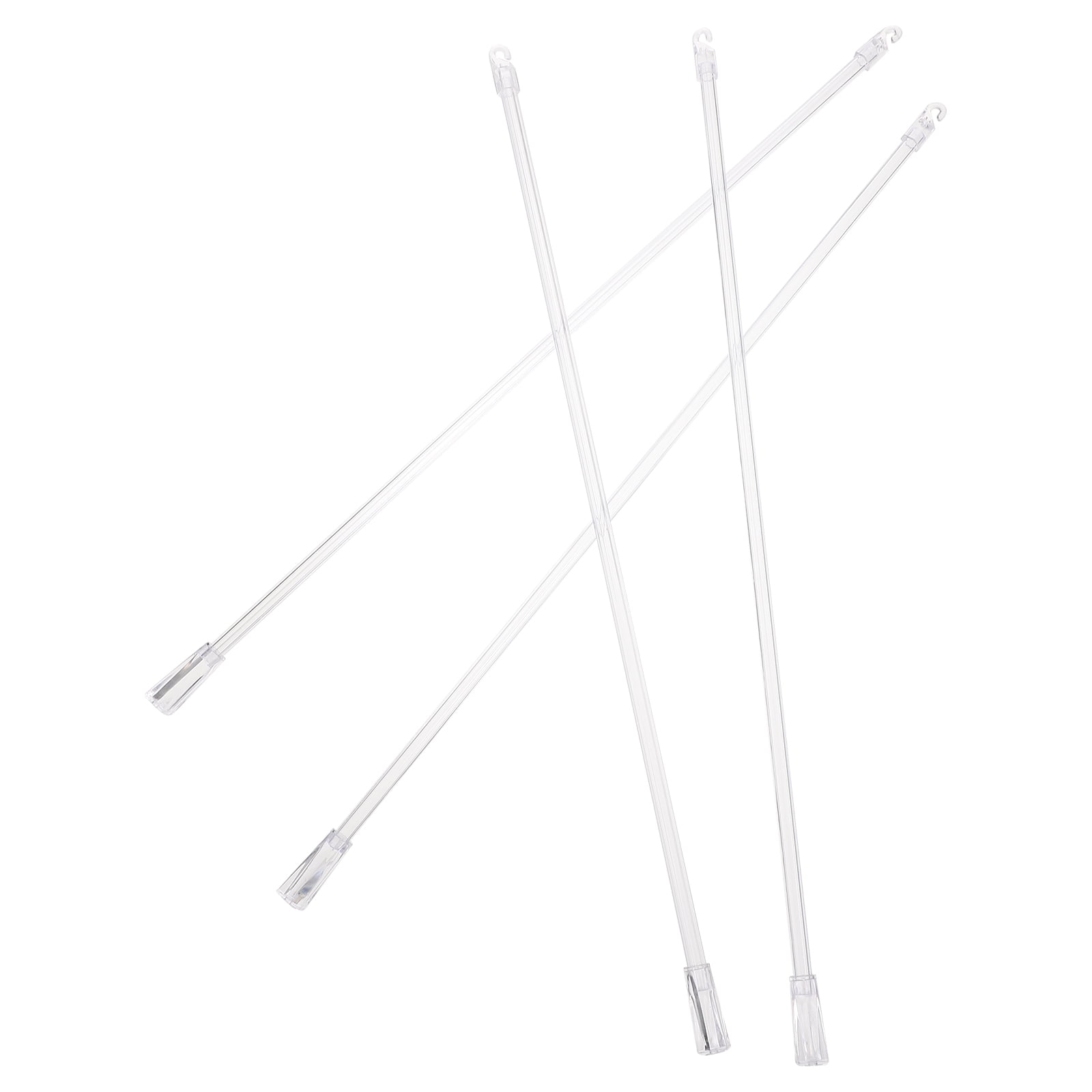 4 Pcs Office Blinds Rod Pulling Wand Handle Closures Window Clear ...