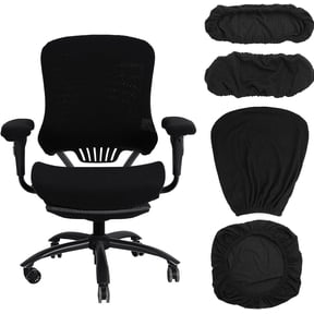 Office Chair Cover Stretchable Computer Desk Chair Seat Covers Anti ...