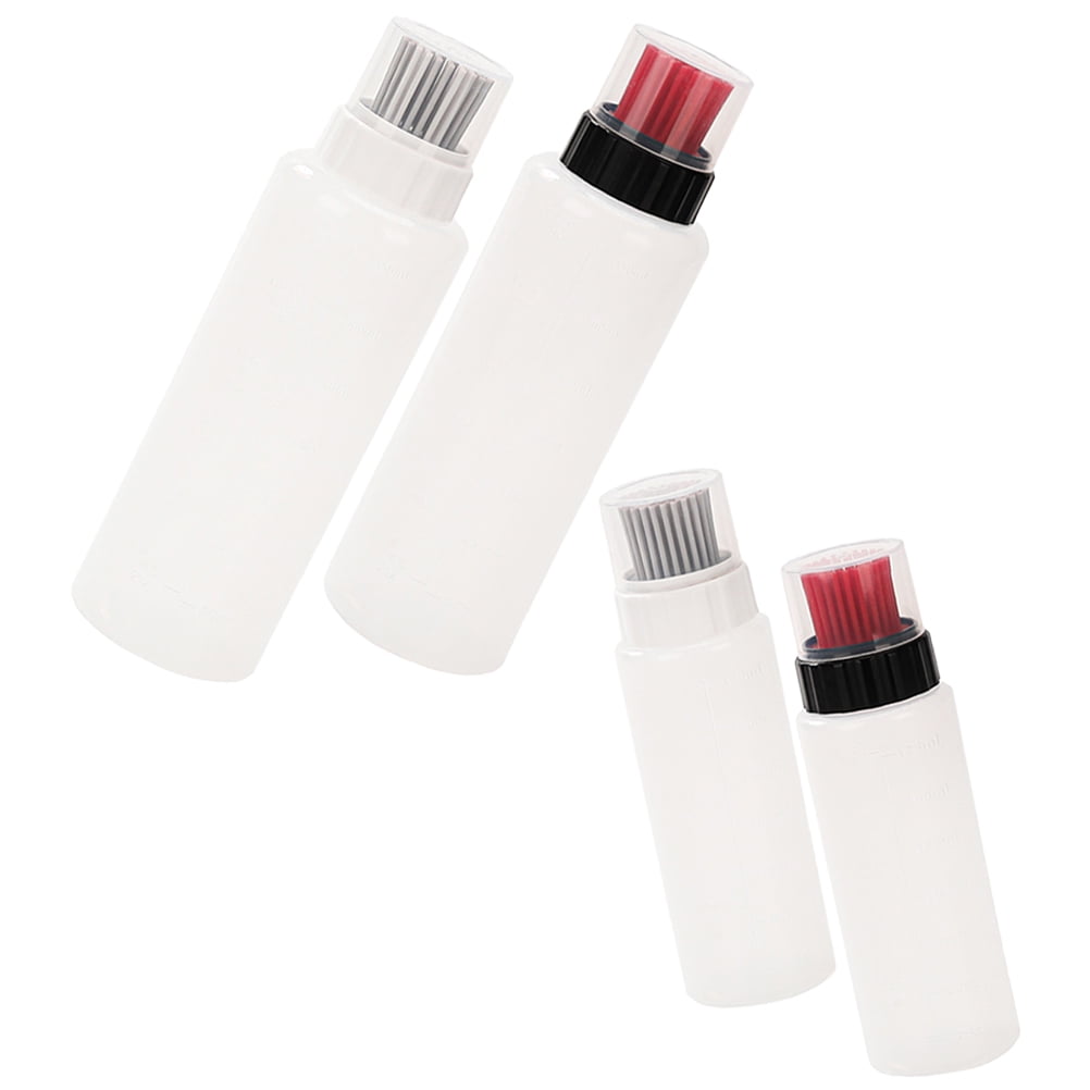 4 Pcs Oil Brush Oil Bottle For Home Soy Sauce Bottle Oil Dispenser With ...
