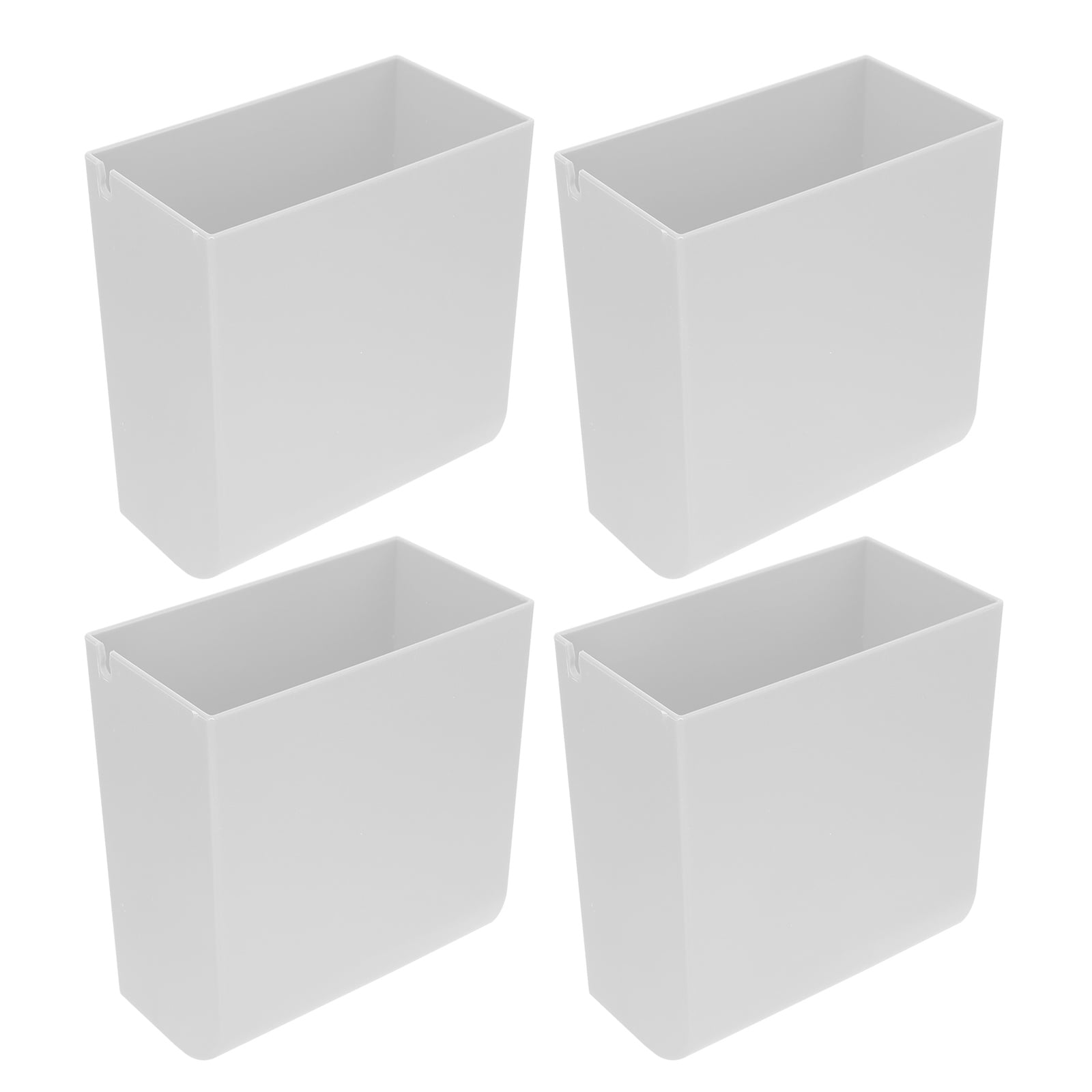 4 Pcs Organizer Rack Remote Controller Holder Cord Keeper White ...