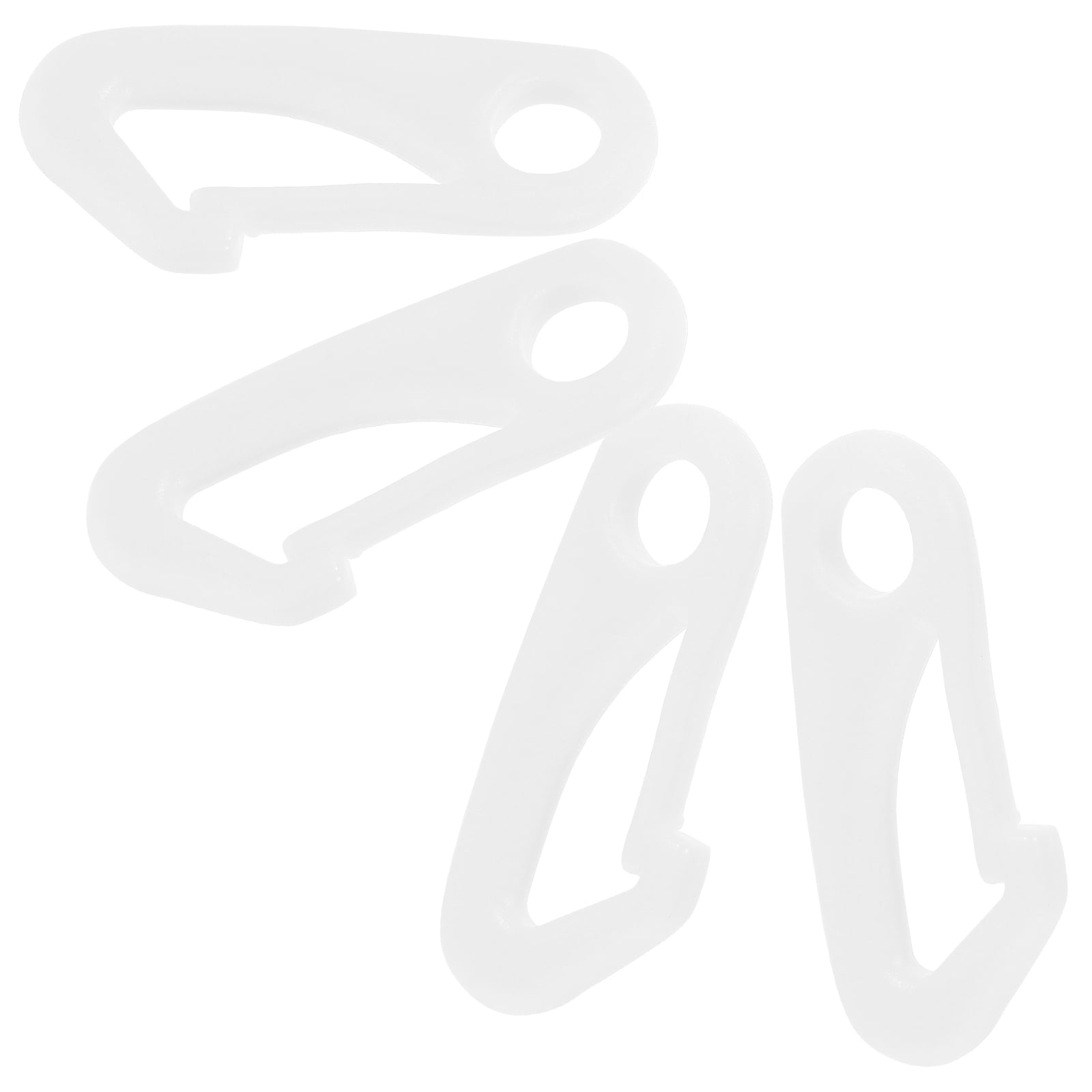 4 Pcs Outdoor Flag Clips for Flagpole Rope Attachment - Walmart.com