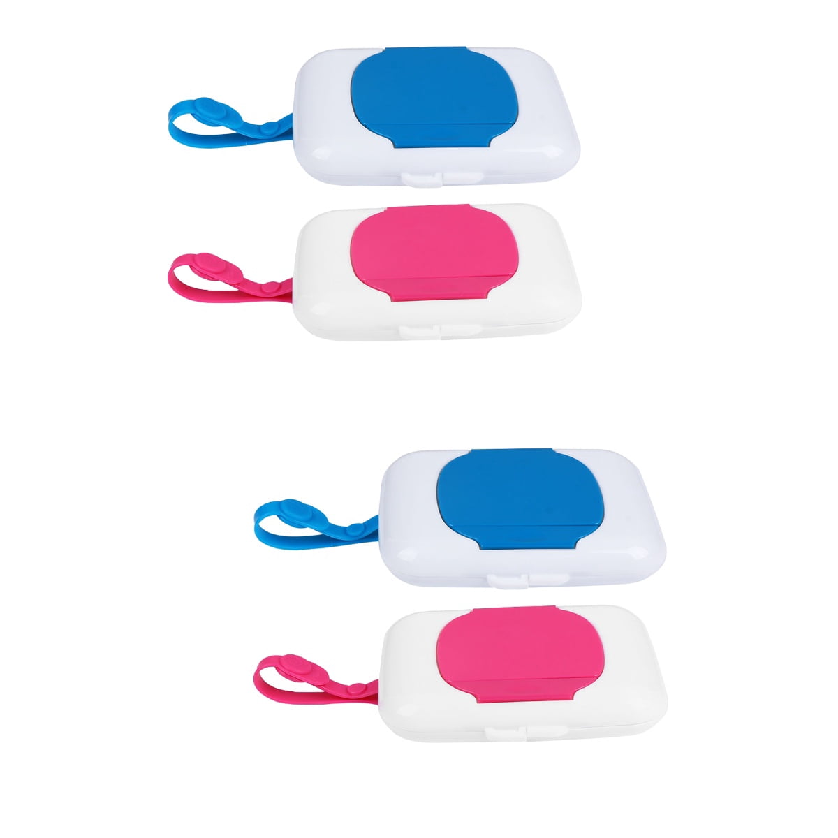 4 Pcs Outdoor Wet Wipes Boxes Refillable Baby Wipe Dispensers Wet ...