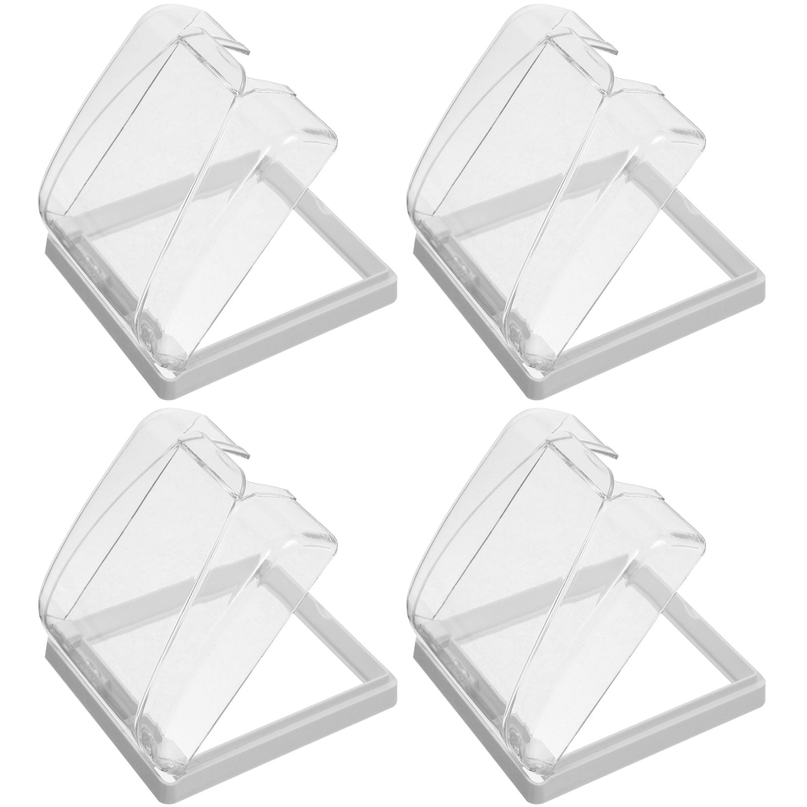 4Pcs Wall Socket Covers Outlet Protective Case for Bathroom Socket ...
