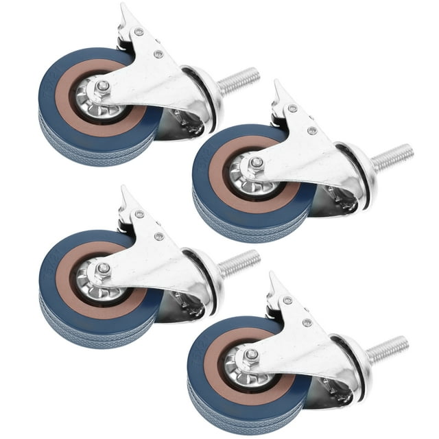 4 Pcs PVC Caster Industrial Caster Industrial Carts Panel Cart Cart ...
