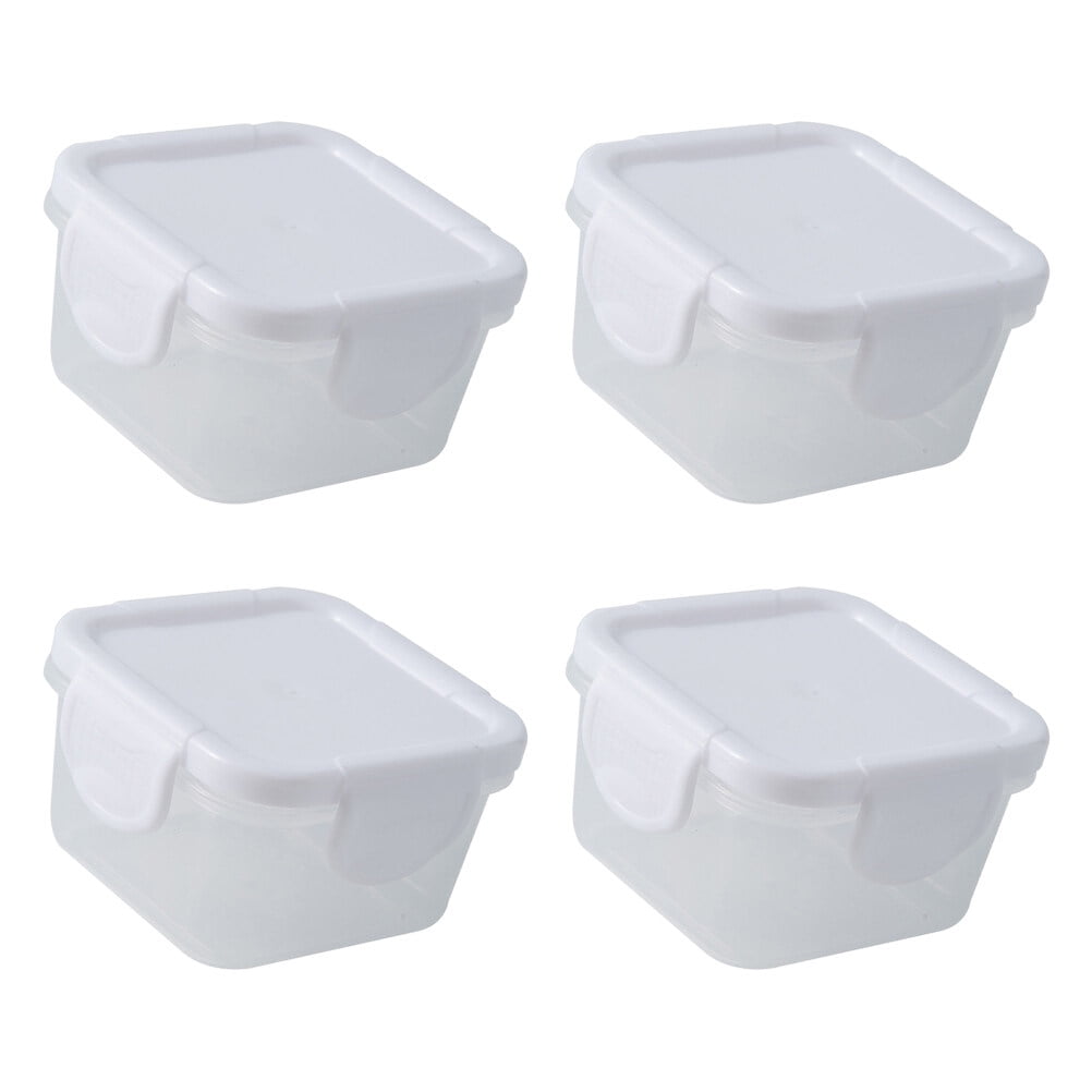 4 Pcs Packing Crisper Baby Food Jars Bread Container Plastic Drawers ...