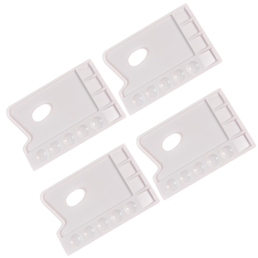 4 Pcs Pallets Repaint Tray Palette Paint Trays Pigment Trays 23.5x15 ...