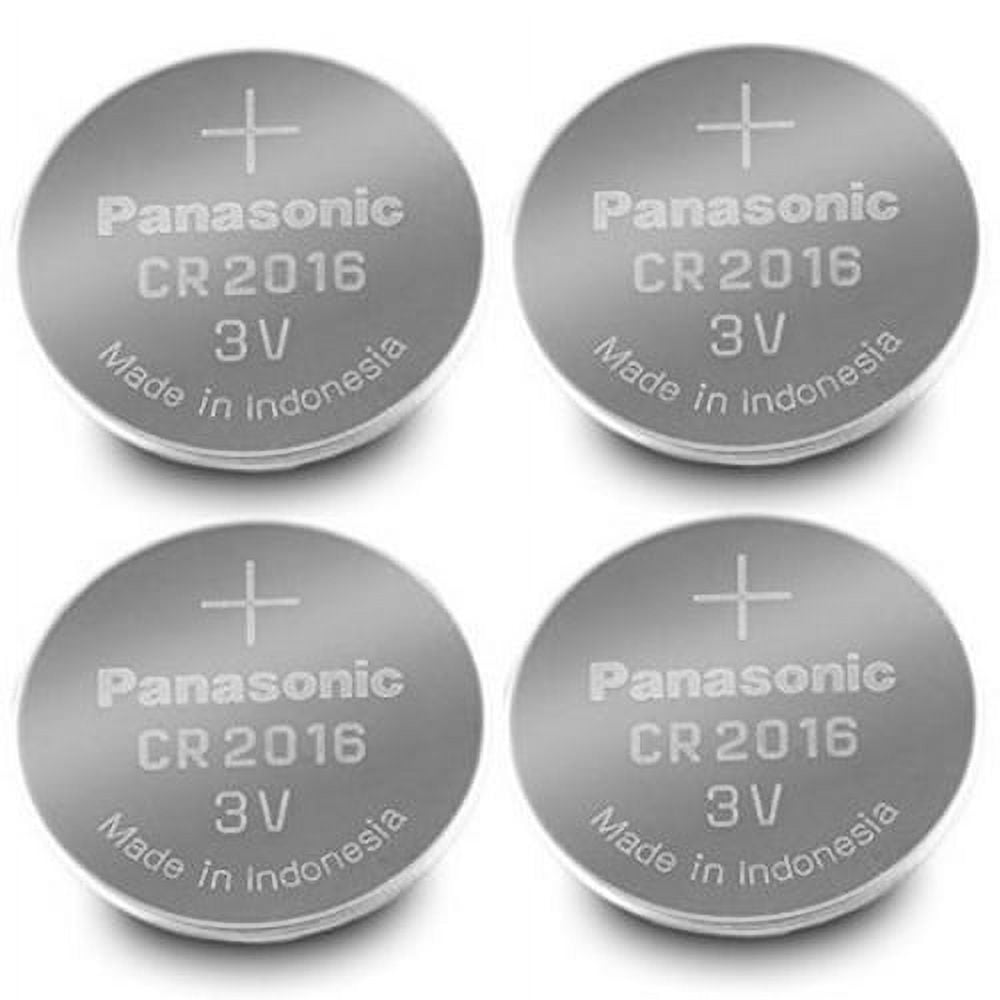 4 Pcs -- Panasonic Cr2016 3v Lithium Coin Cell Battery Dl2016 Ecr2016 ...