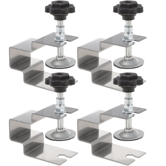 4 Pcs Panel Clip Drawer Kitchen Cabinets Cabinet Hardware Jig Stainless ...