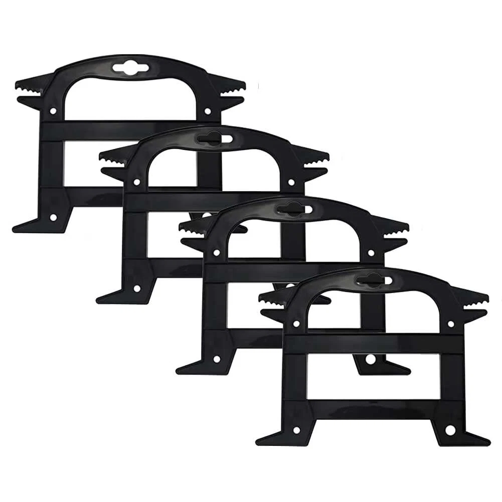 4 Pcs Paracord Winder Black Plastic Line Winder Portable Rope Organizer ...