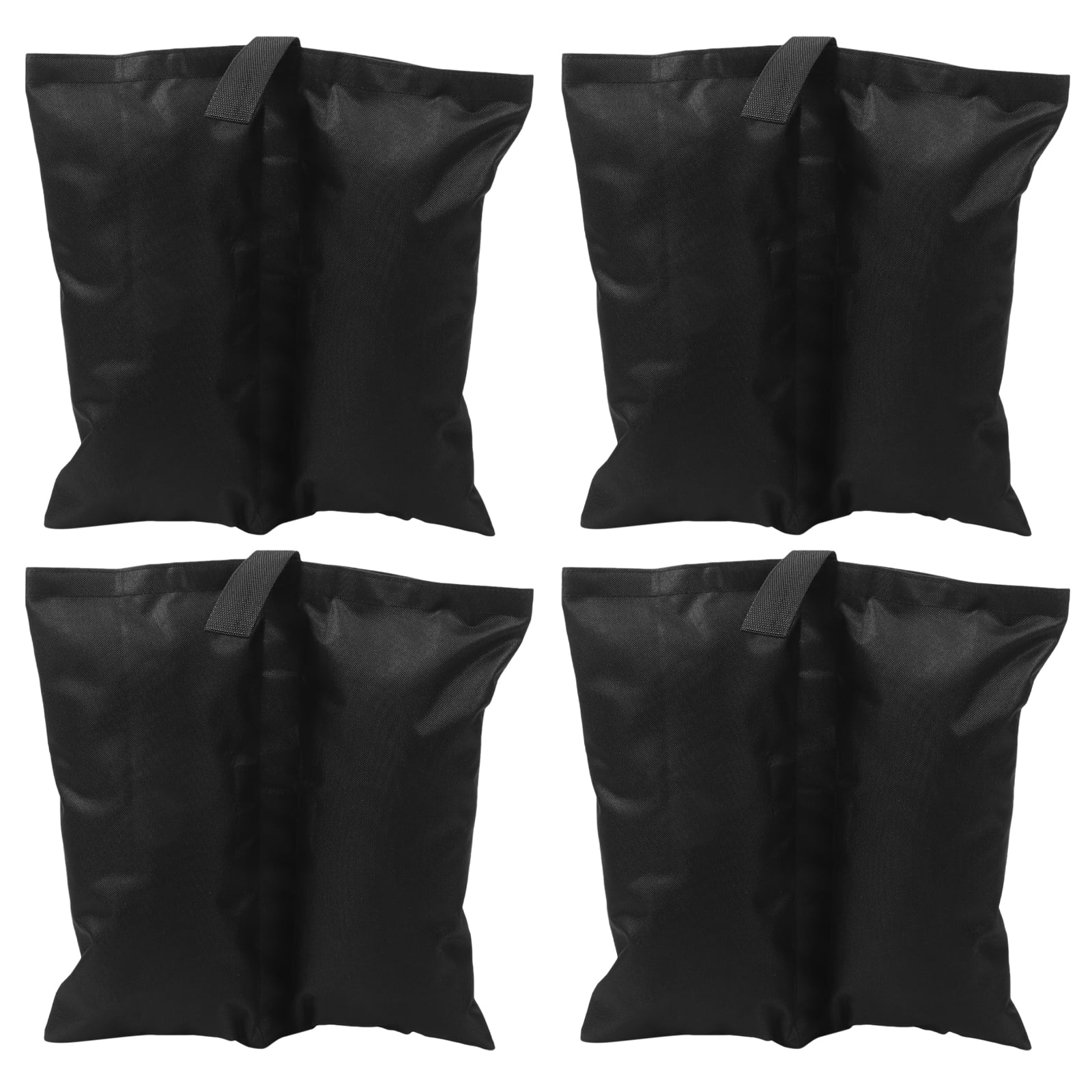 TABLZONE 4-Pack Windproof Outdoor Tent Weight Bags, Black, 600D Oxford ...
