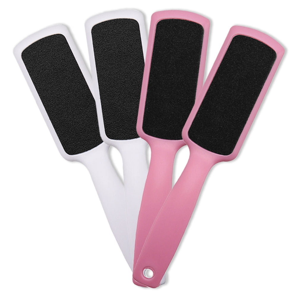 4 Pcs Pedicure Rasp Dead Skin Remover Double Sided Foot Scrubber Heel ...