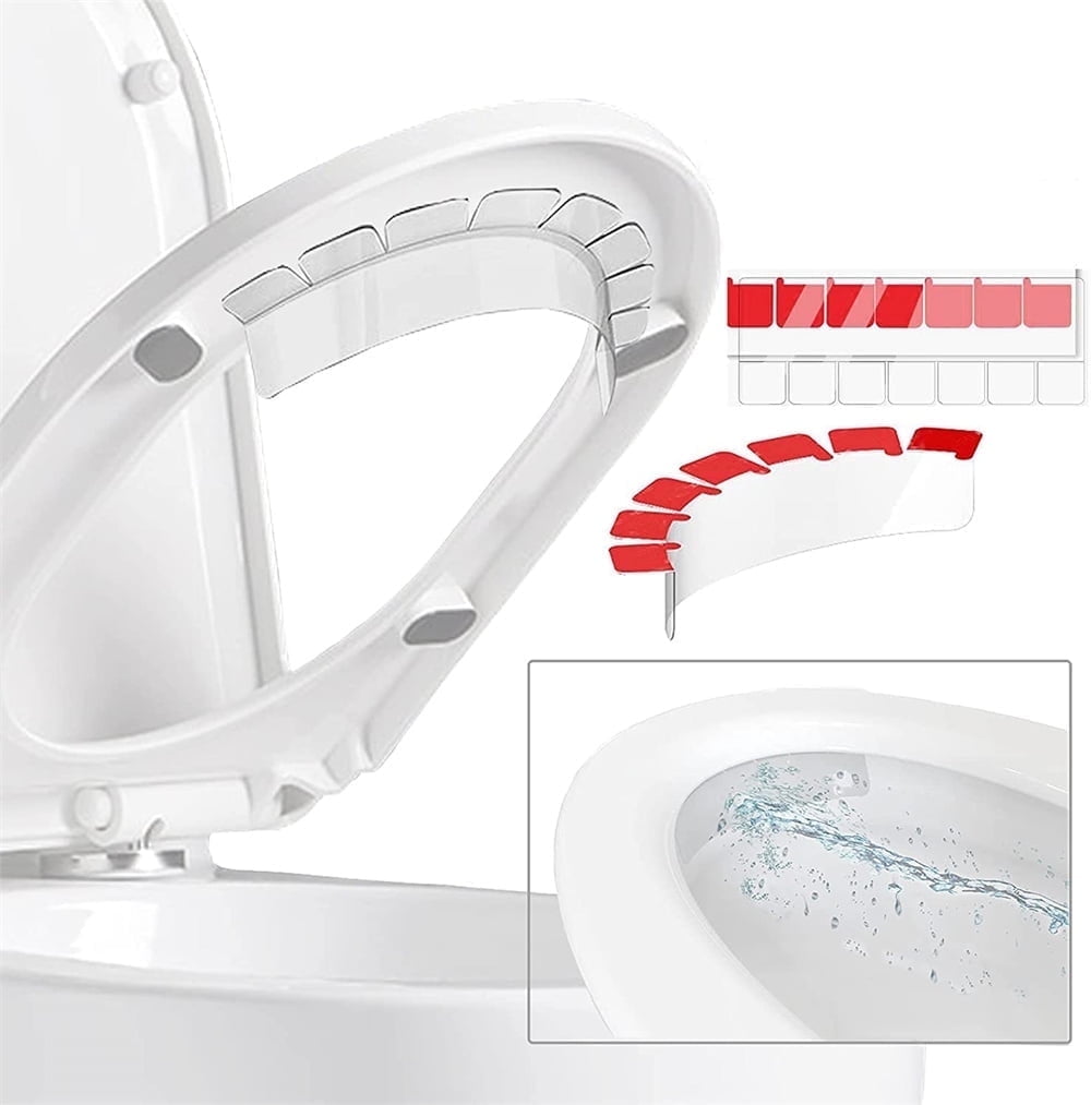 "NOGIS 4 Pcs Toilet Seat Urine Guard, Pee Deflector for Potty Training ...