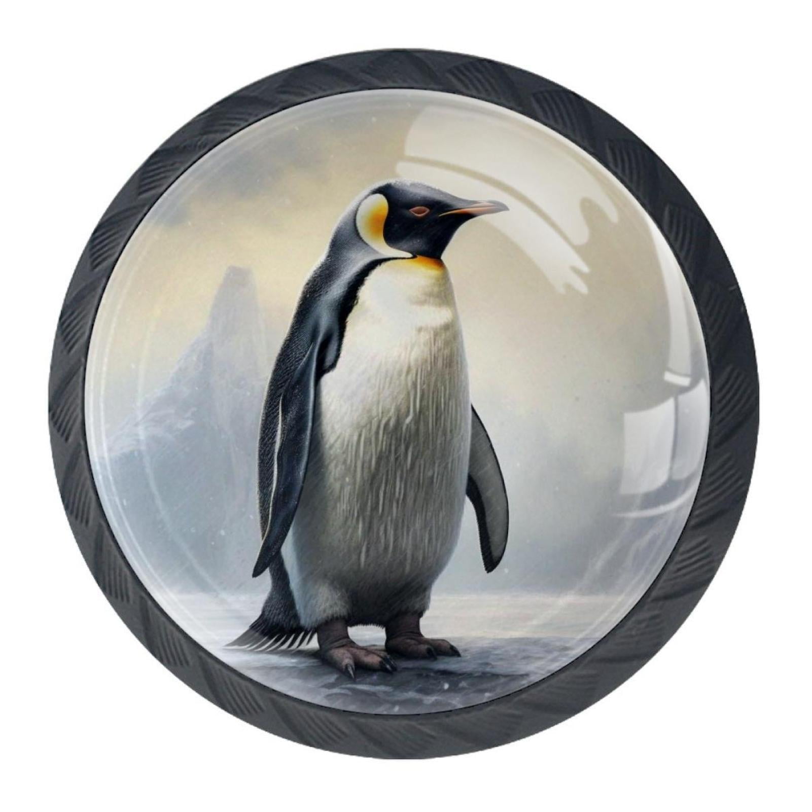 4 Pcs Penguin Knobs for Kitchen Cabinet Cupboard Dresser Bookcase ...