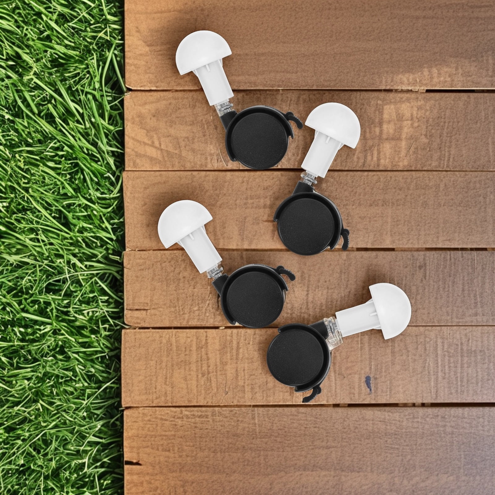 4 Pcs Pets Crate Casters Swivel Wheels Utility Cart Wheels Rolling ...