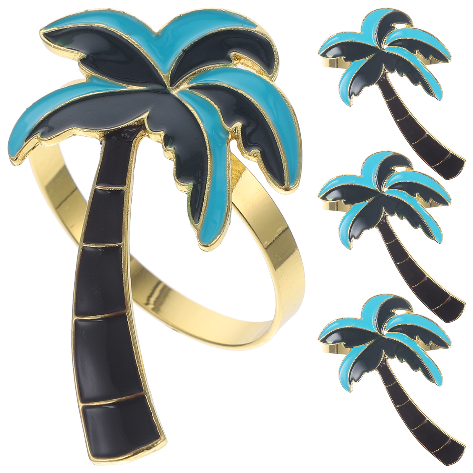 4 Pcs Pineapple Napkin Ring Beautiful Holders Delicate Rings - Walmart.com