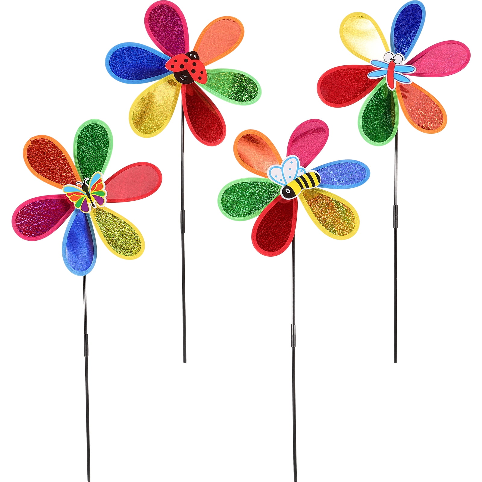 4 Pcs Pinwheel for Garden Potted Plant Decoration Child - Walmart.com