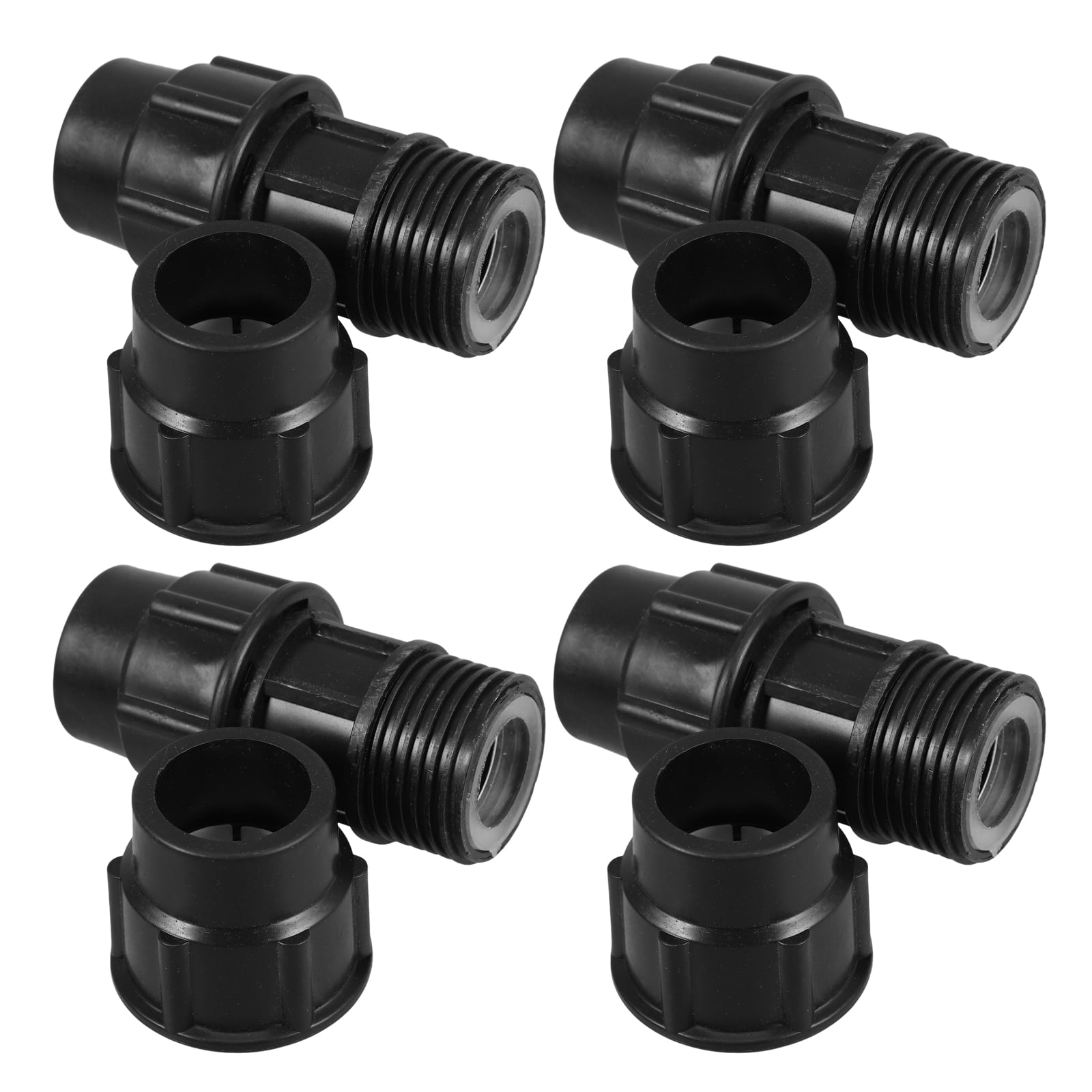 4 Pcs Pipe Connector Drip Lines Connectors Drip Irrigator Fittings ...