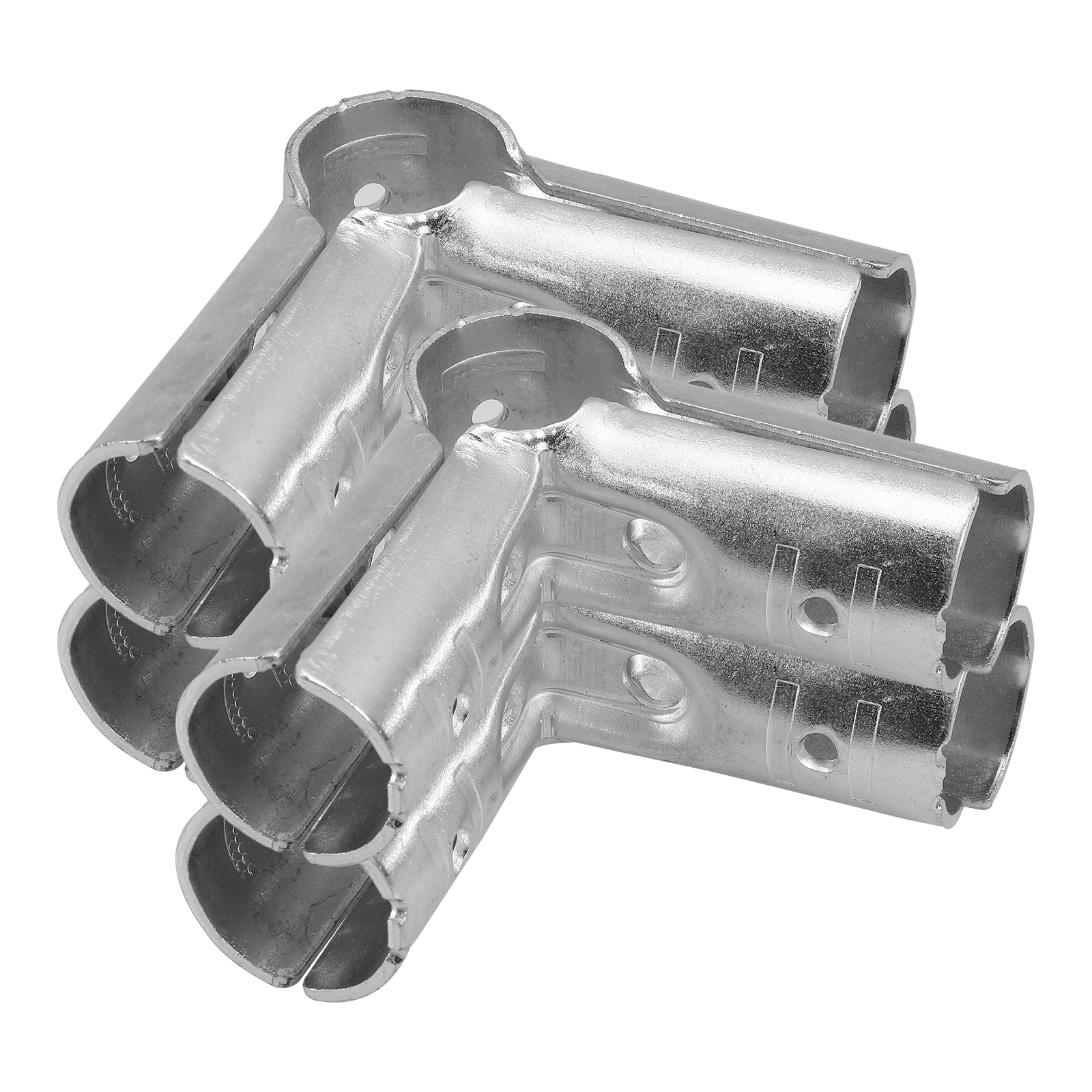4pcs Structural Clamps for Chain Link Fence 90 Degree Connectors Made ...